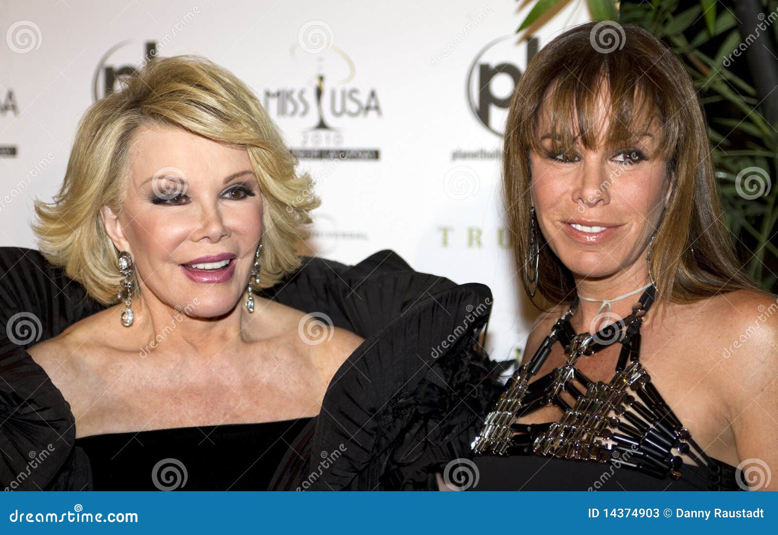 Joan and Melissa Rivers editorial stock photo. Image of dressed - 14374903