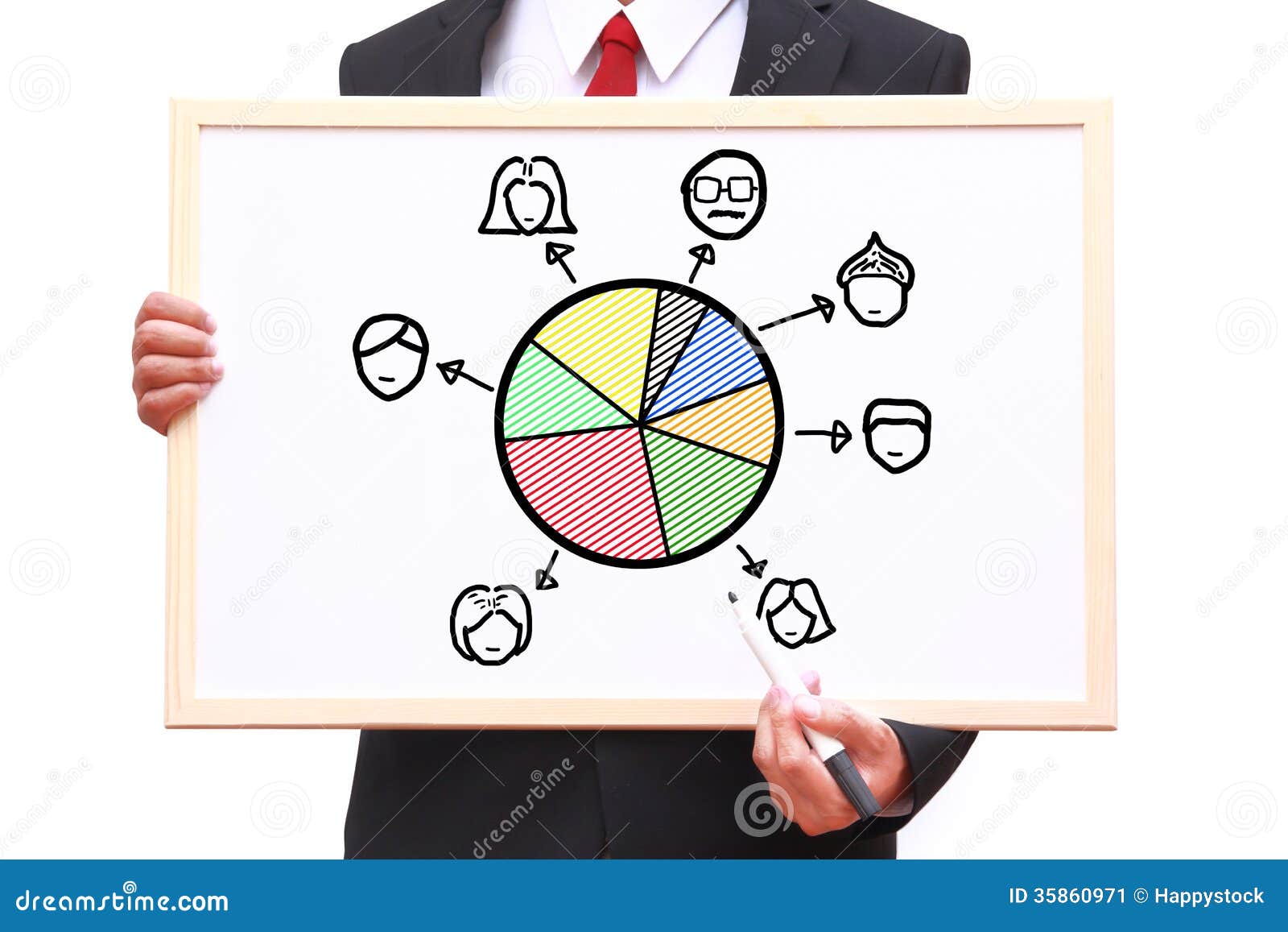 Job allocation concept stock image. Image of businessman - 35860971