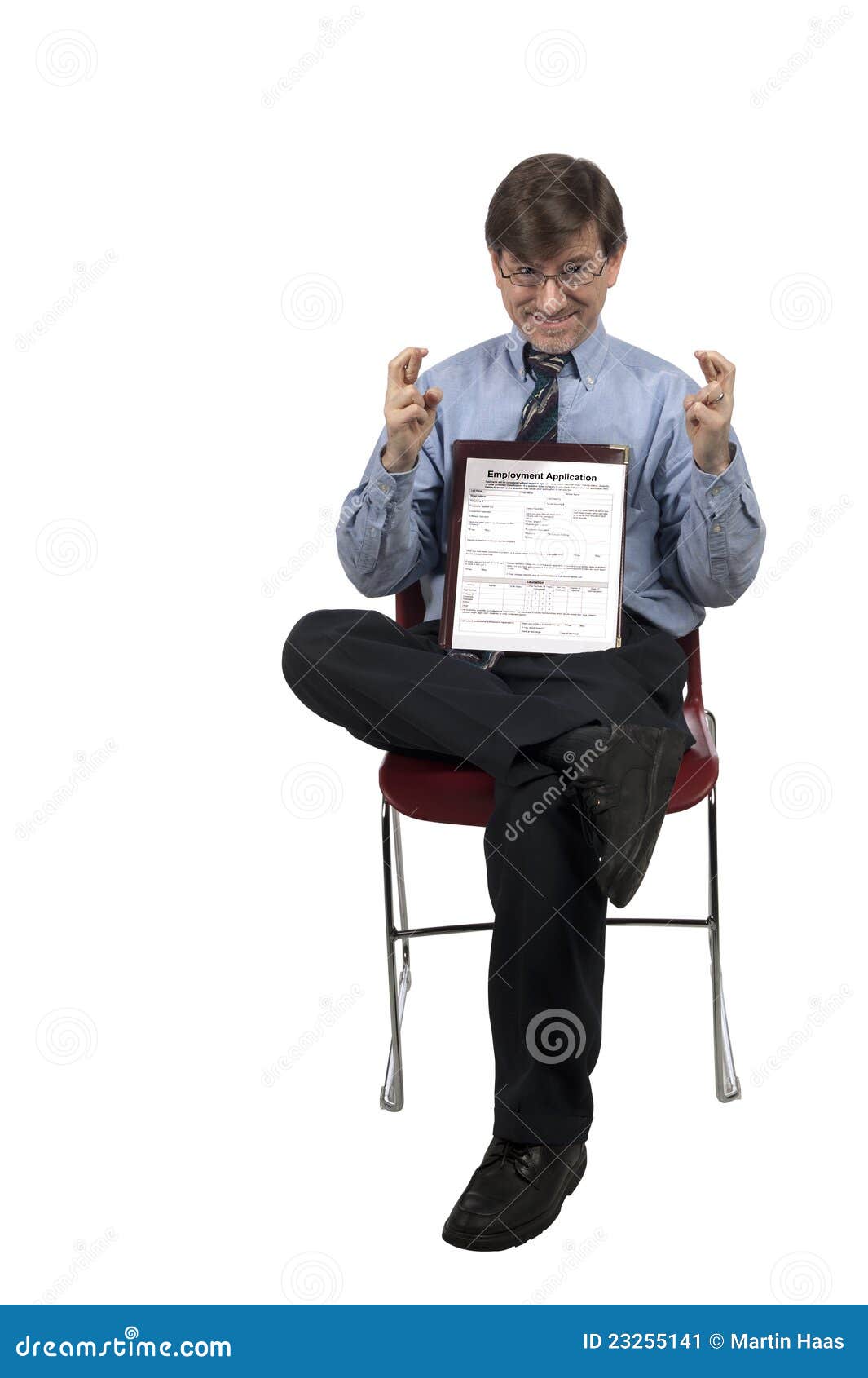 Job applicant stock image. Image of holding, contract - 23255141