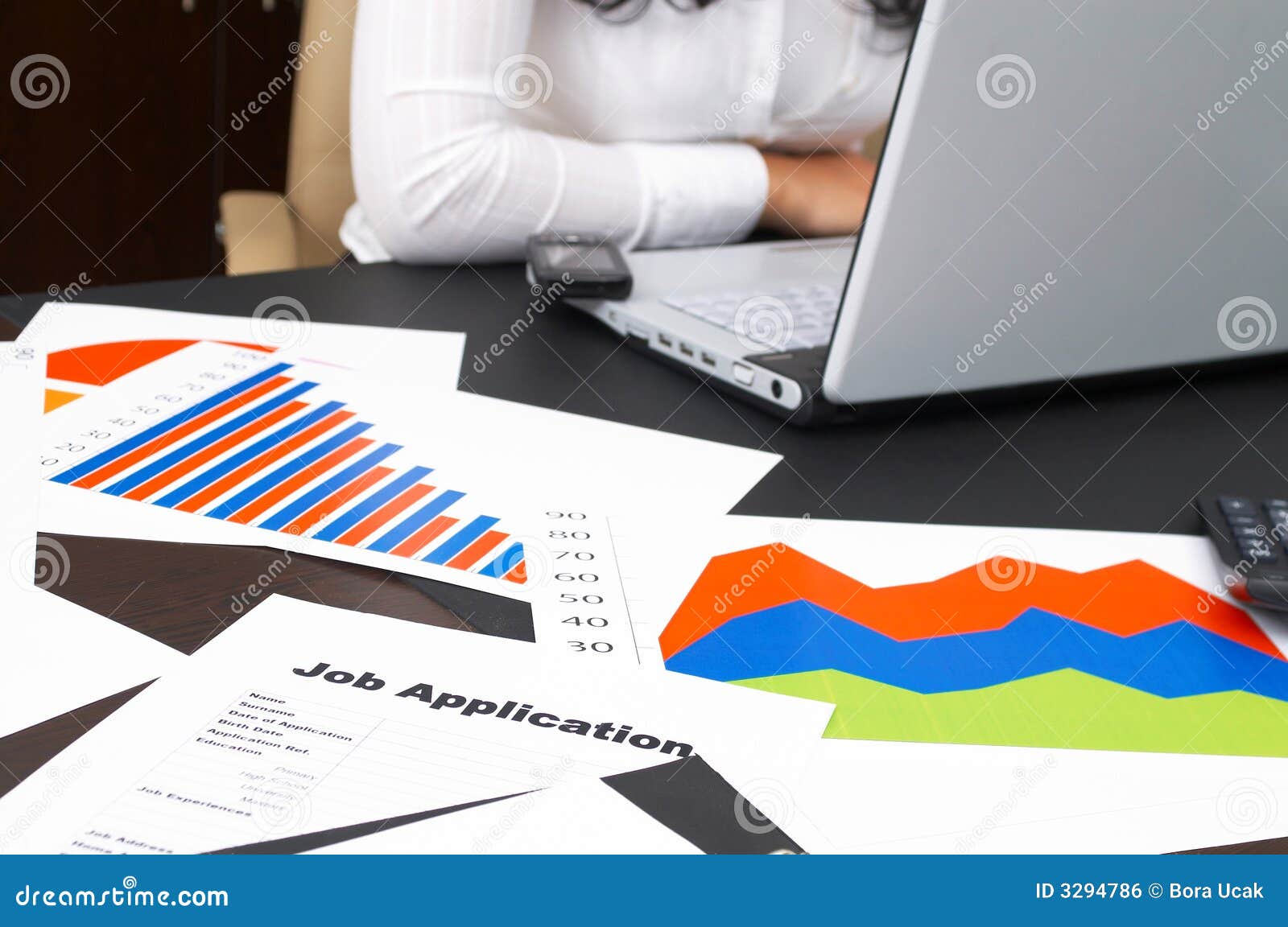 Job application stock photo. Image of business, person - 3294786