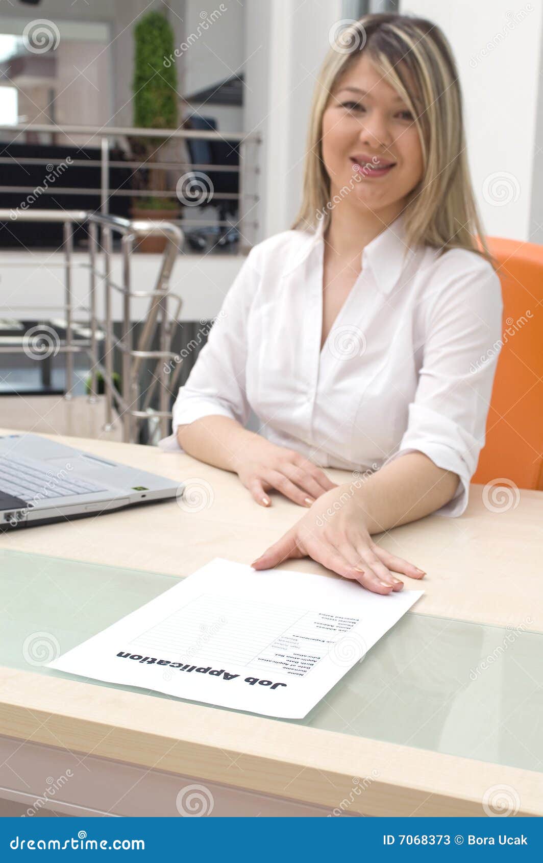 Job application form stock image. Image of cooperation - 7068373