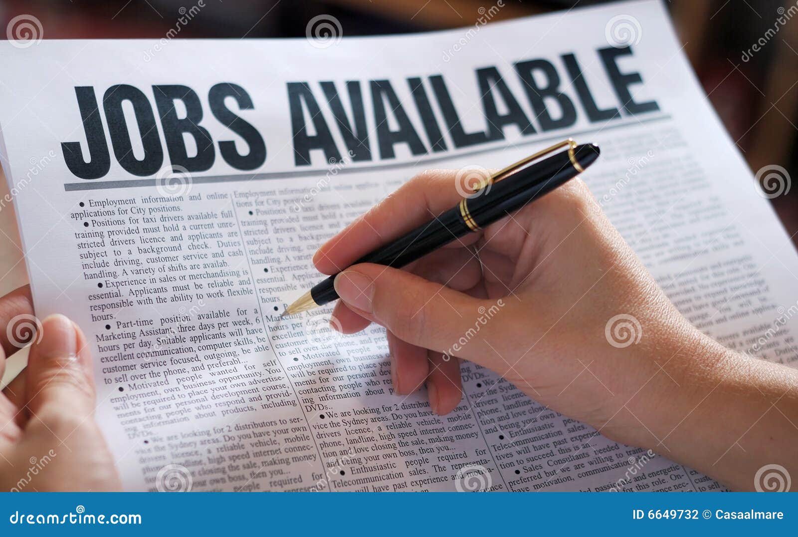 Job available stock photo. Image of business, professional - 6649732