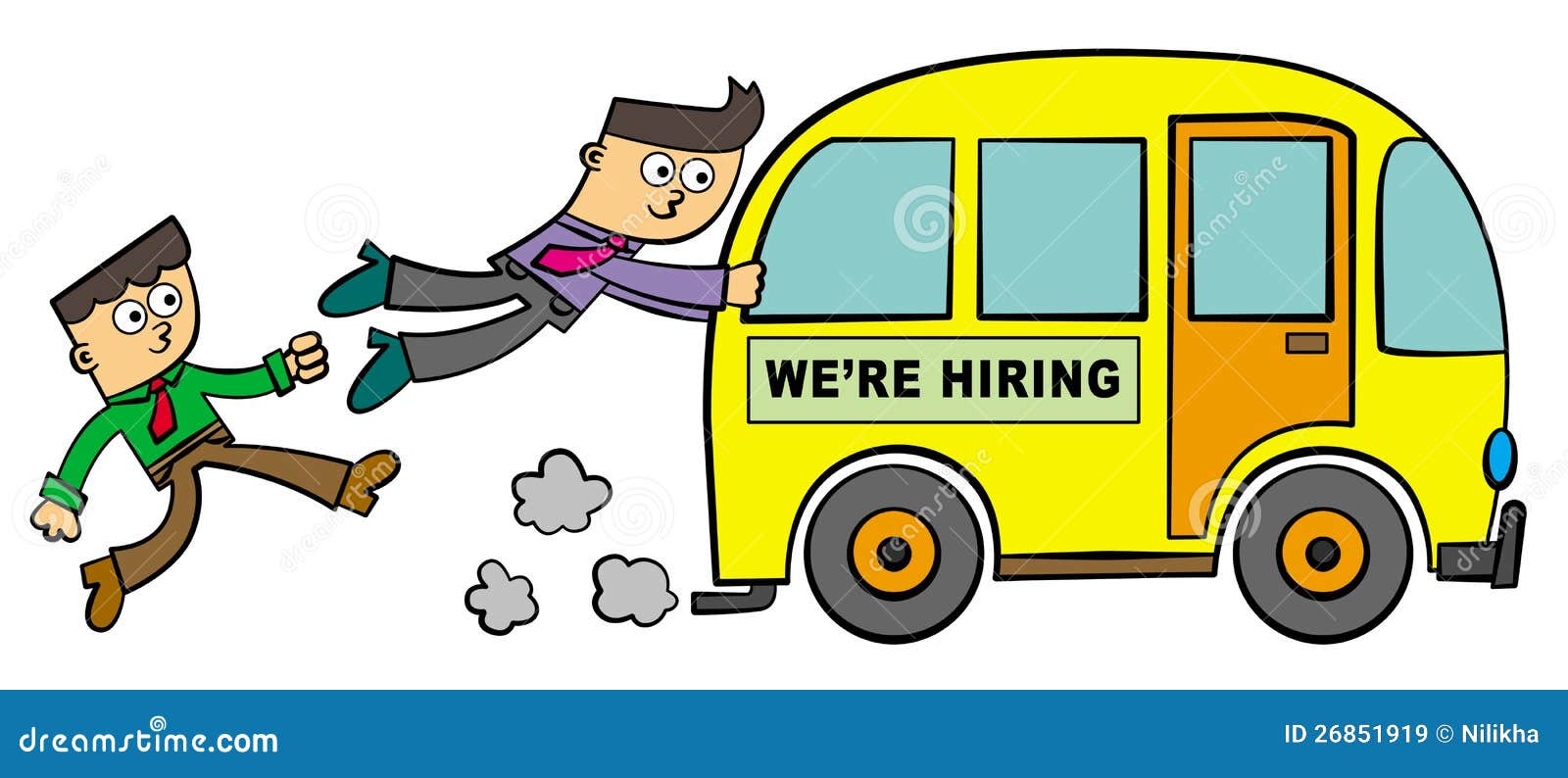 Clipart run over by a bus