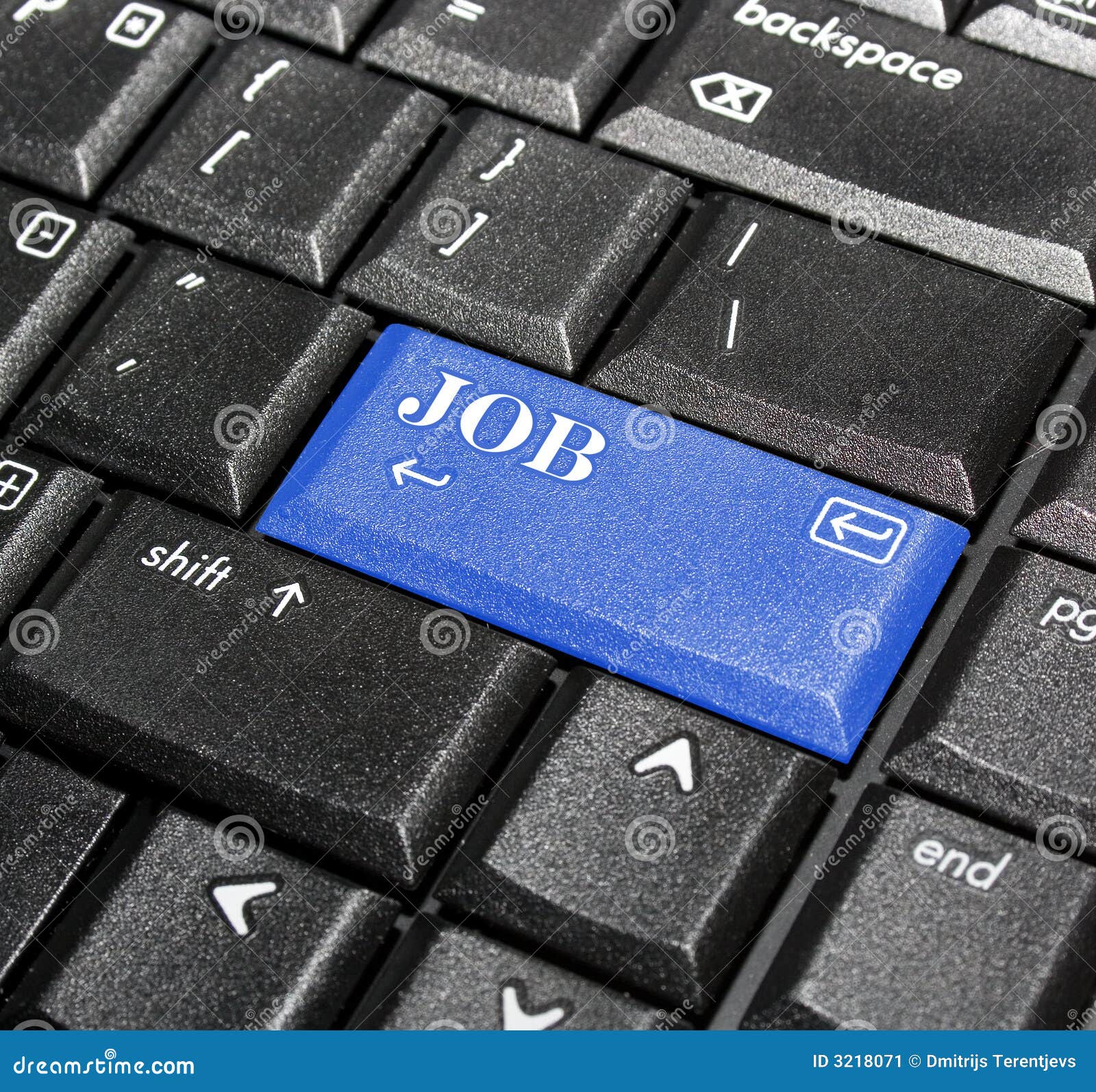 Job button. stock image. Image of design, equipment, closeup - 3218071