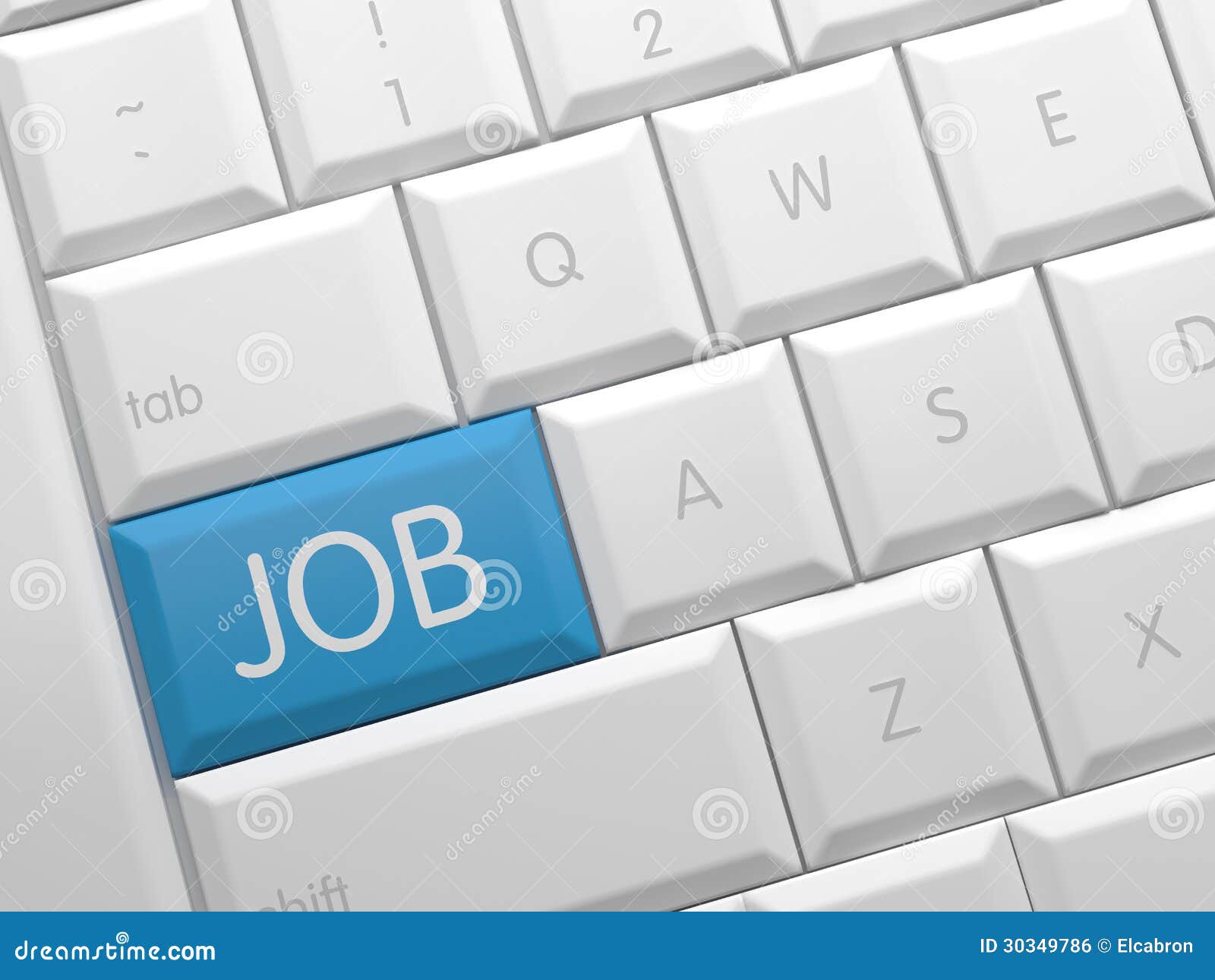 Job button stock illustration. Illustration of advice - 30349786