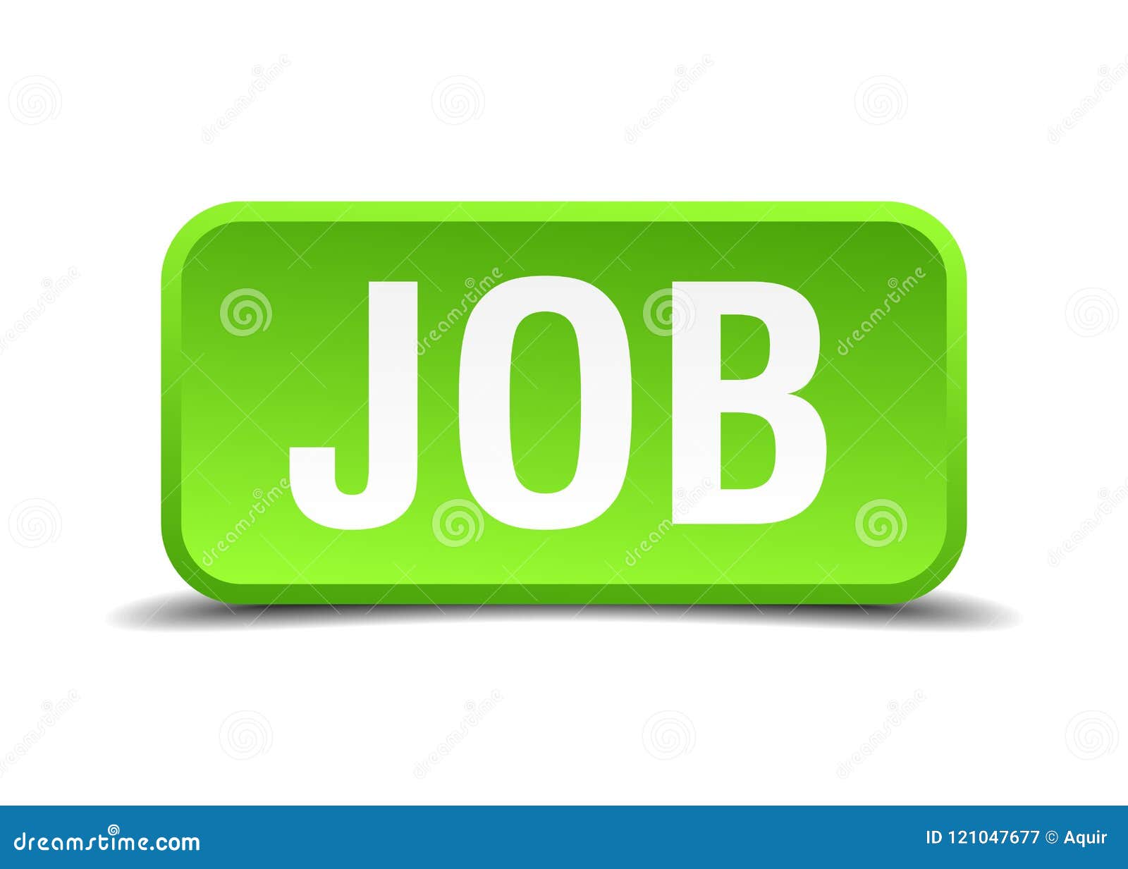 Job button stock vector. Illustration of icon, flat - 121047677