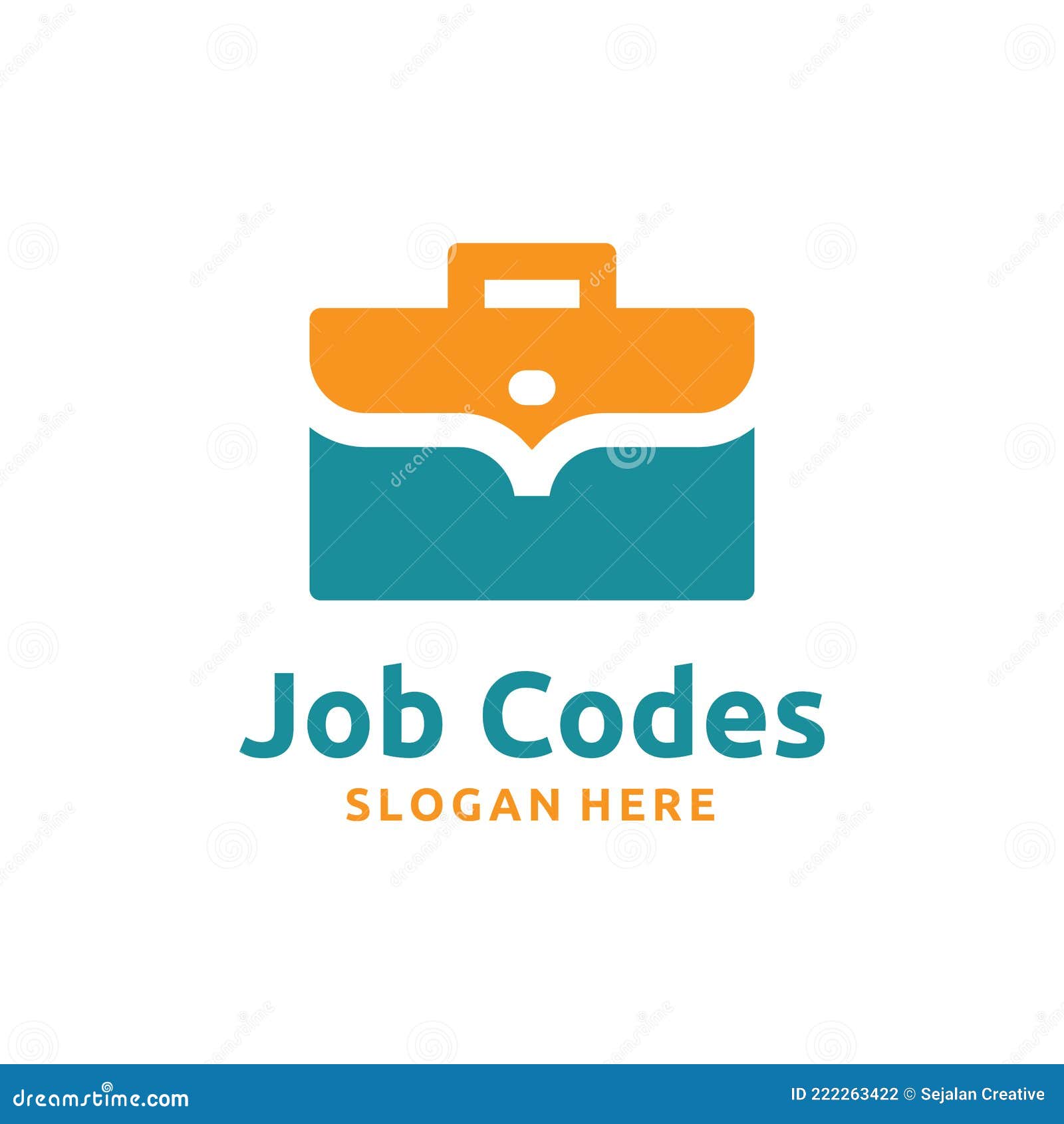 Job Code Logo Template Design Stock Vector - Illustration of data ...