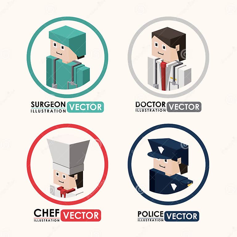 Job design stock vector. Illustration of label, professional - 44168341