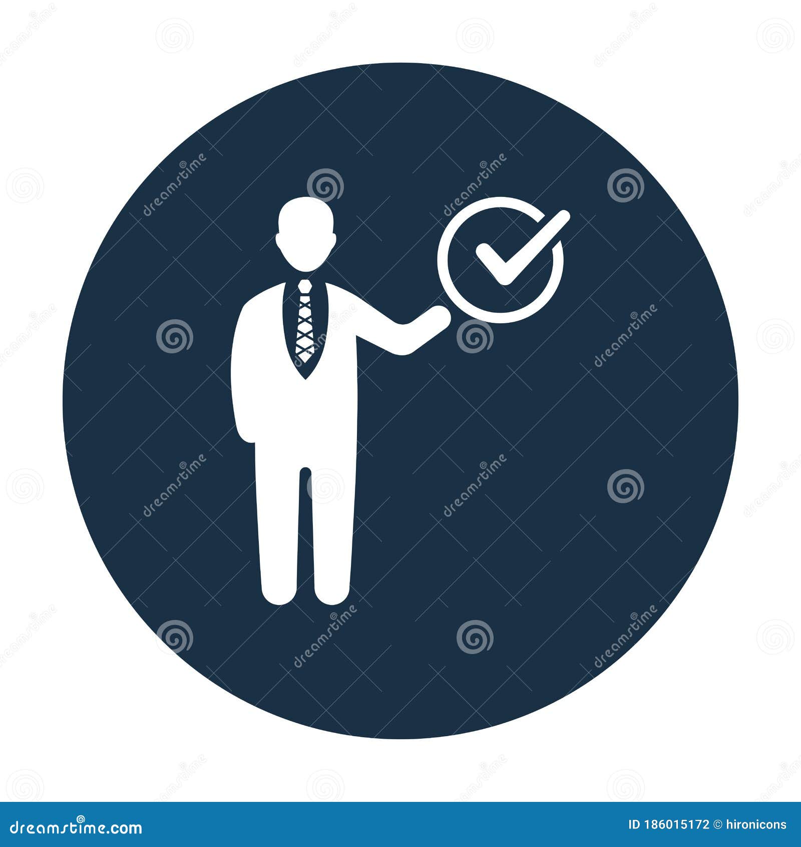 Job Done Icon Design, Work Completed, Approved Stock Vector ...