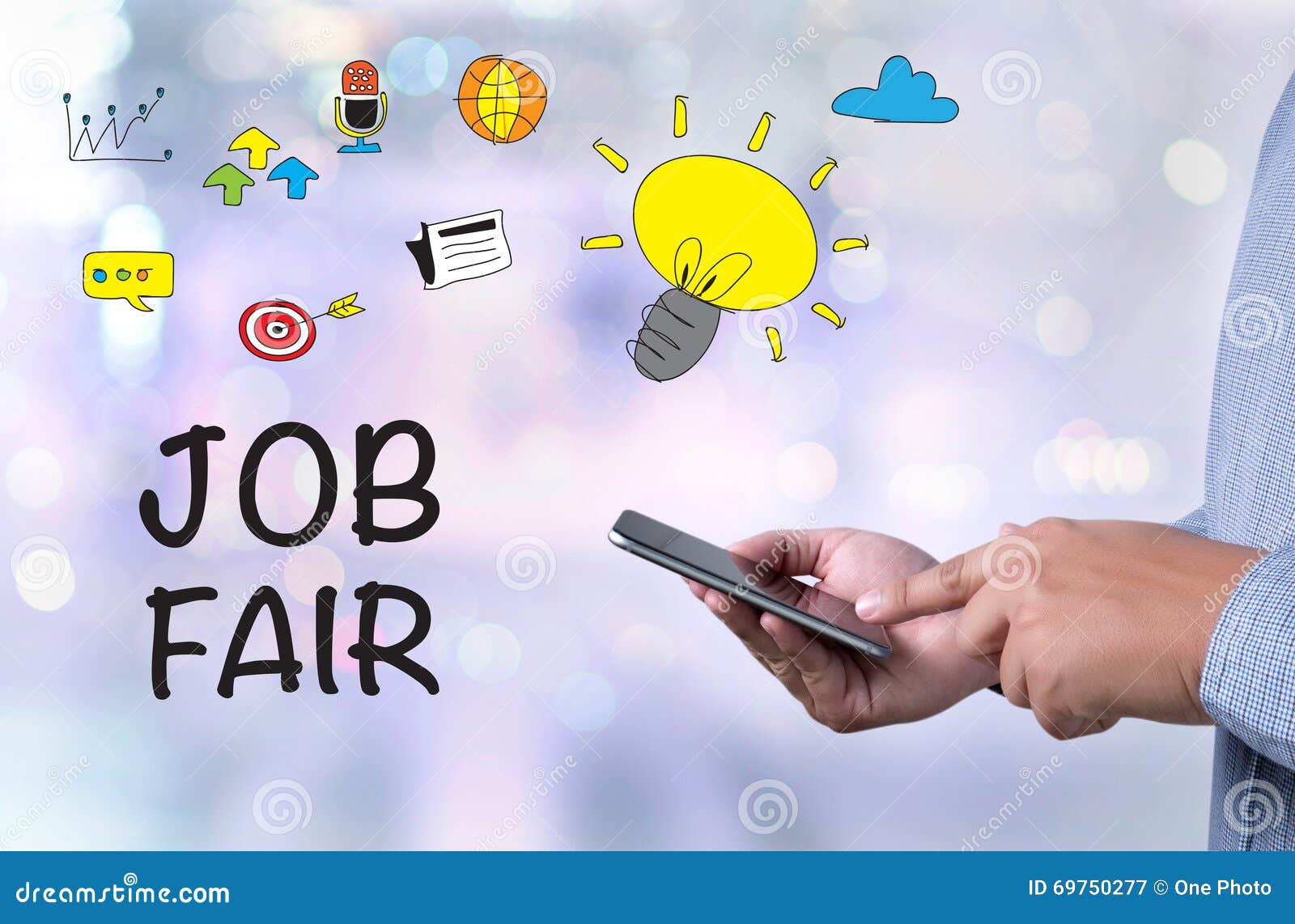 Job Fair imagem de stock. Imagem de mesa, empregado, oportunidades ...