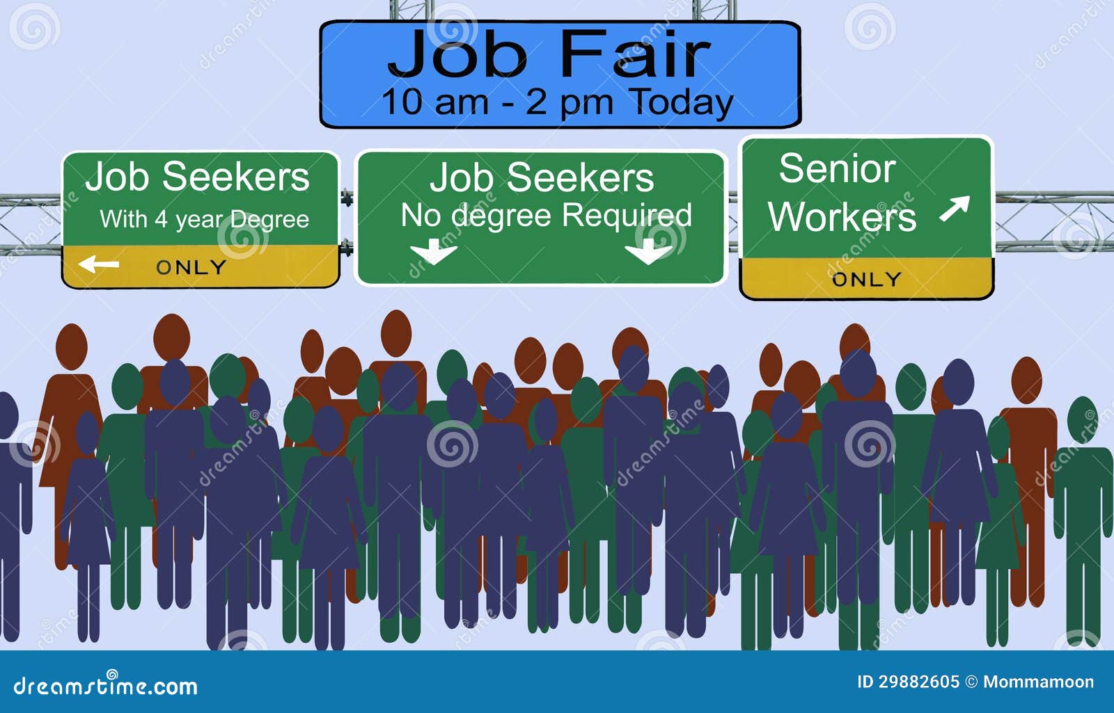 Job Fair Clipart