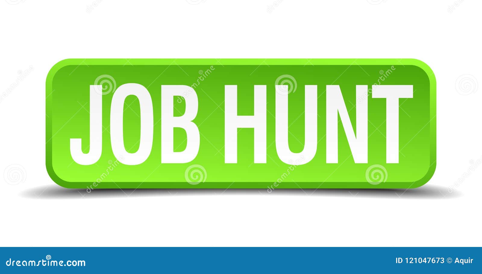 Job hunt button stock vector. Illustration of banner - 121047673