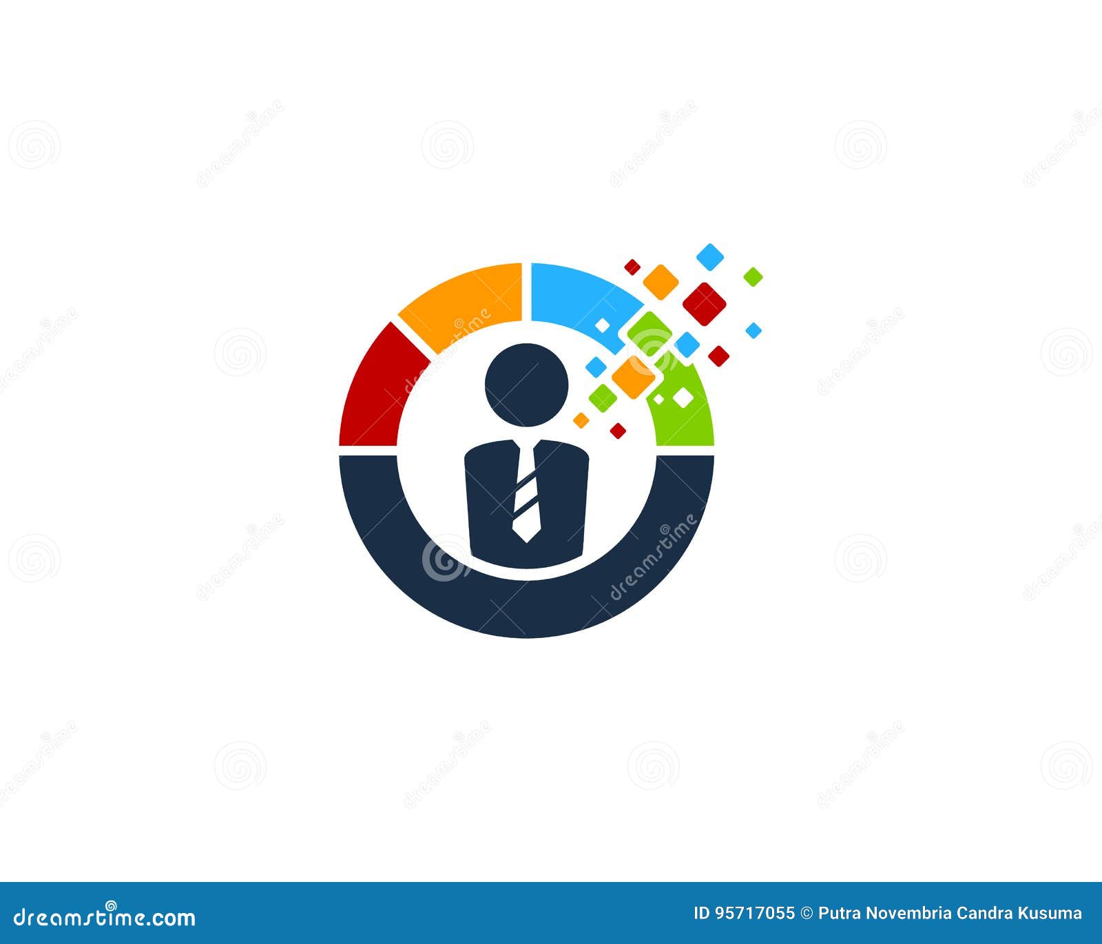 Job Icon Logo Design Element Stock Vector - Illustration of modern ...