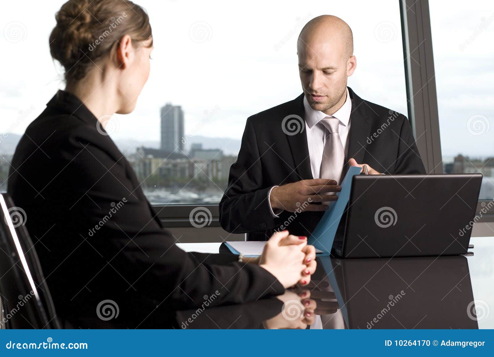 Job Interview stock photo. Image of occupation, meeting - 10264170