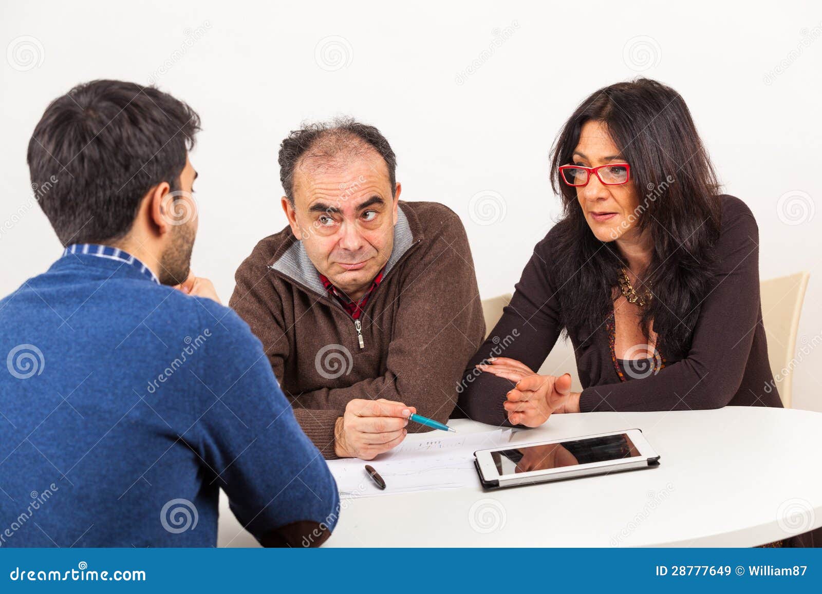 School Interview Professor Stock Photos - Free & Royalty-Free Stock ...