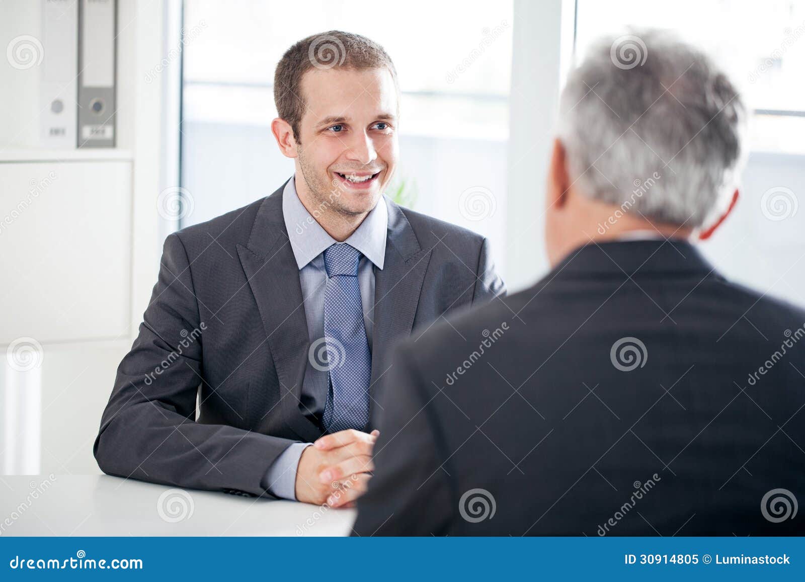 Job Interview stockbild. Bild von sitzung, erwachsener - 30914805