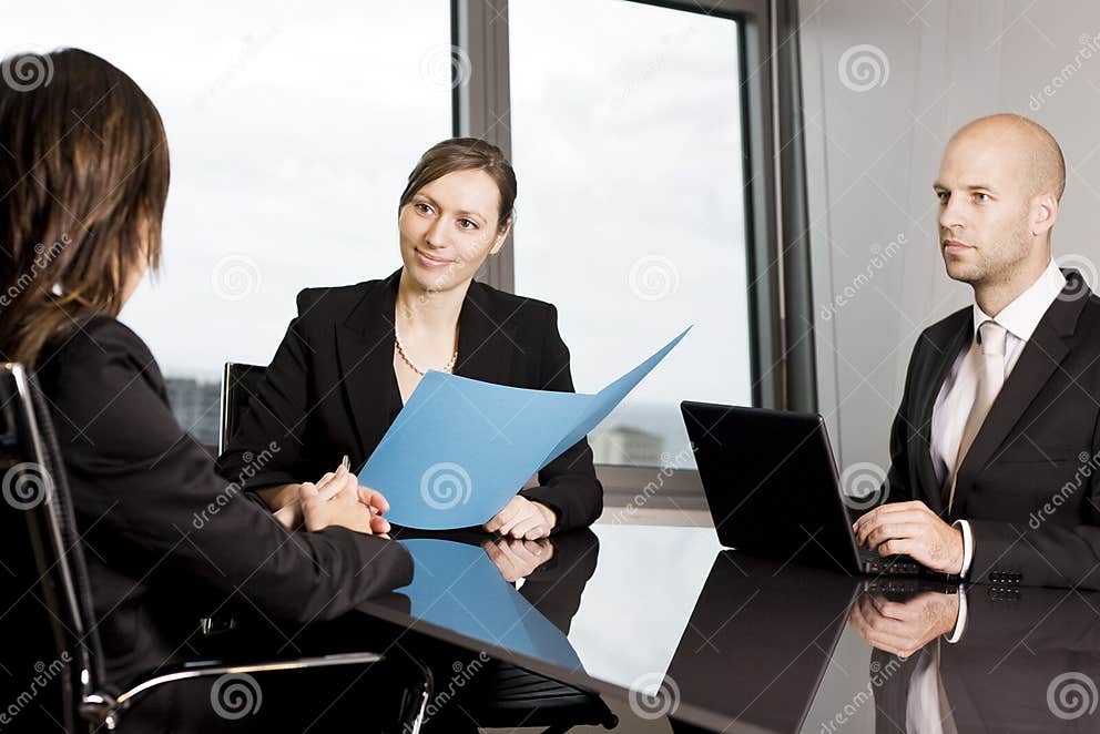 Job Interview stock image. Image of recruitment, occupation - 8968739