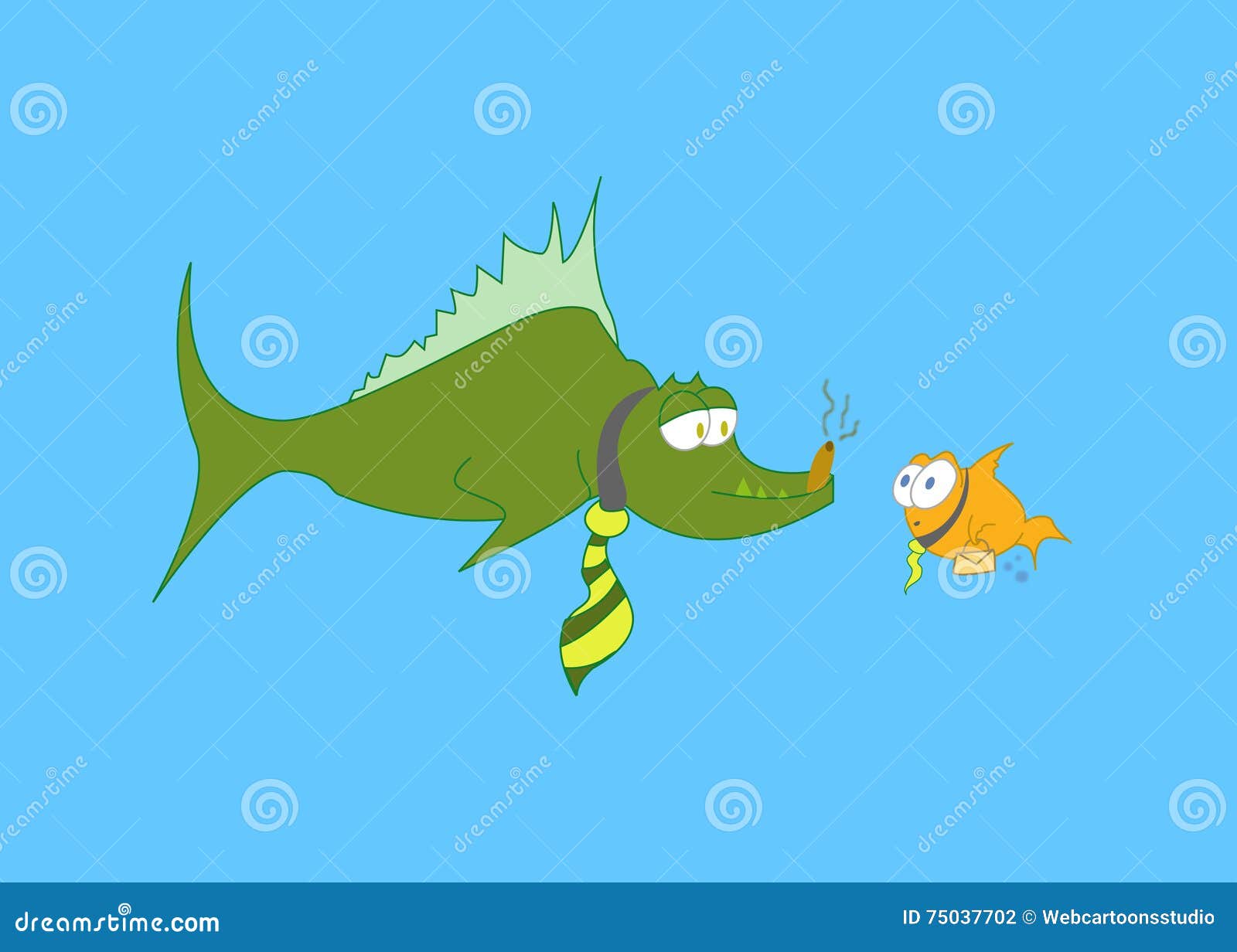 Job interview stock illustration. Illustration of cute - 75037702