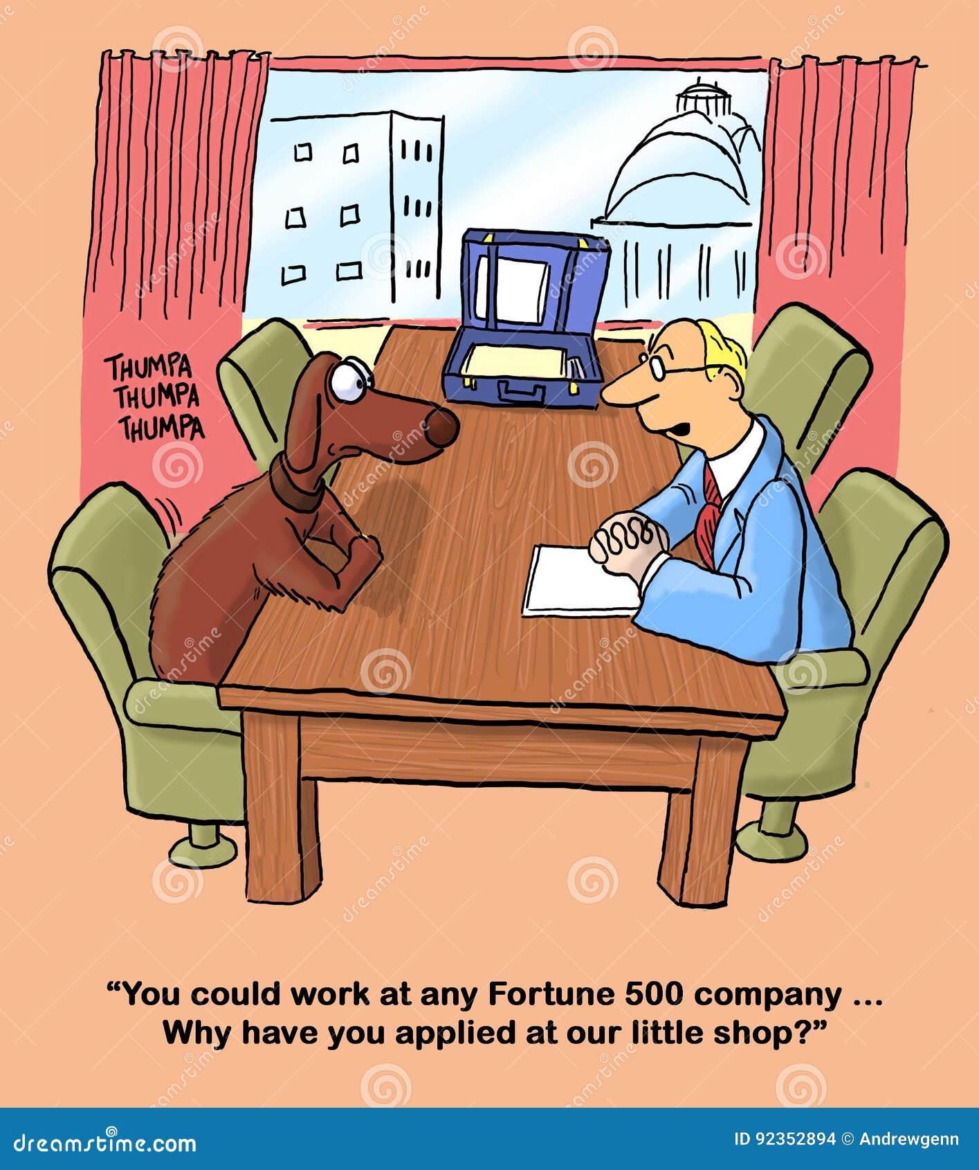 Job Interview Images Cartoon
