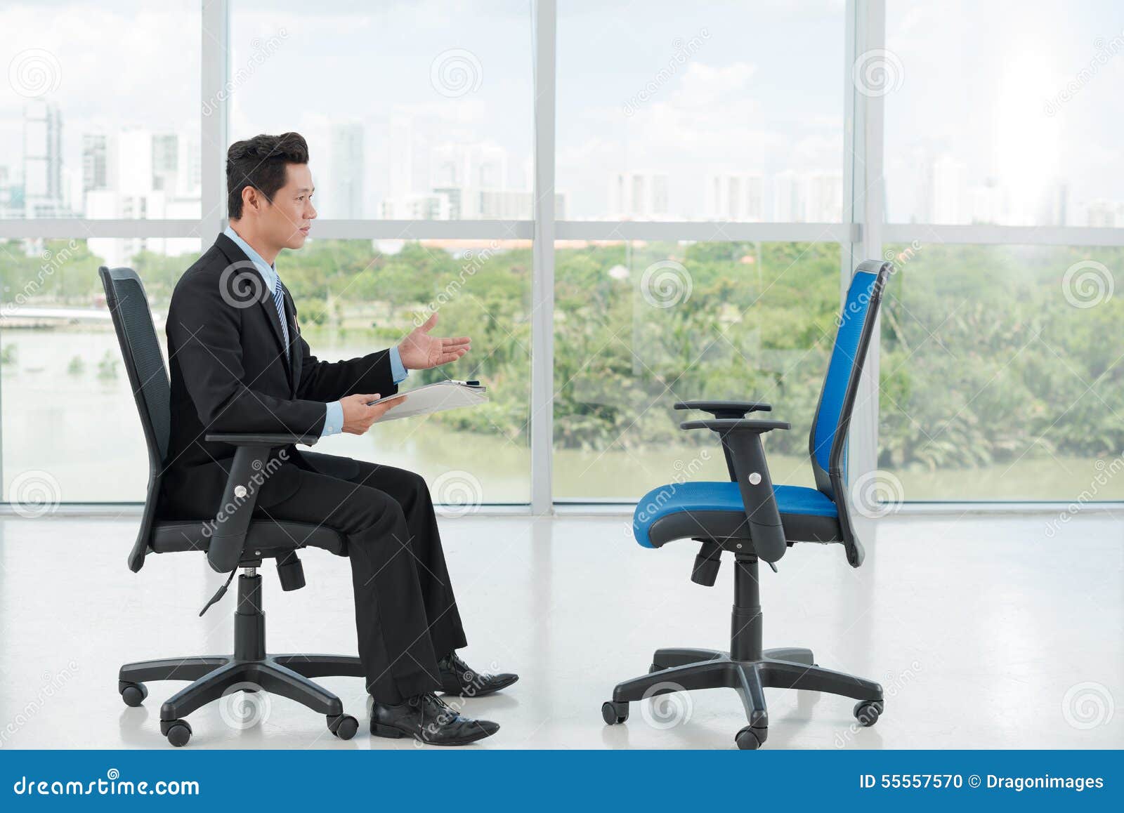 Job interview stock photo. Image of office, chair, occupation - 55557570