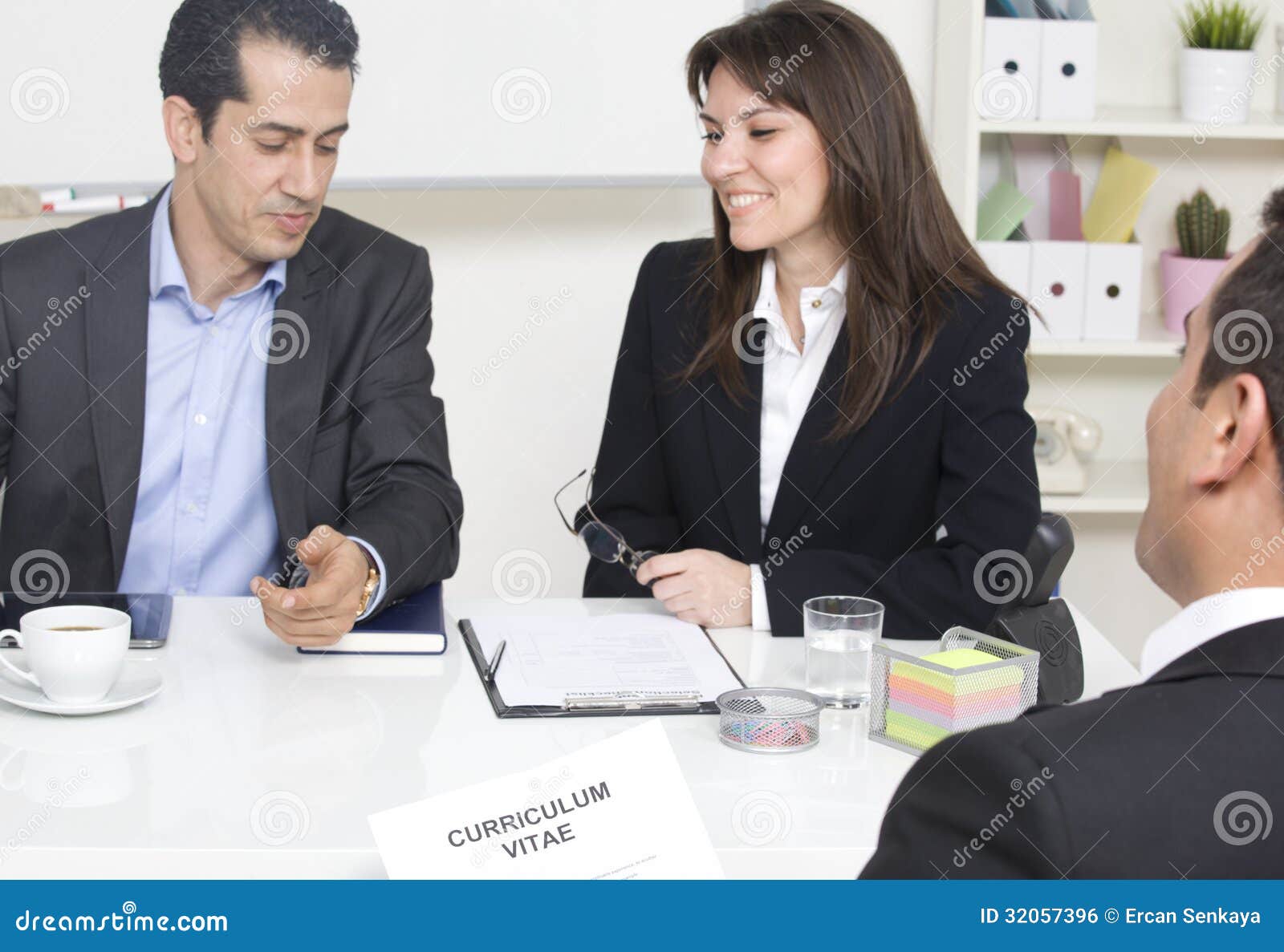 Job interview stock photo. Image of financial, consulting - 32057396