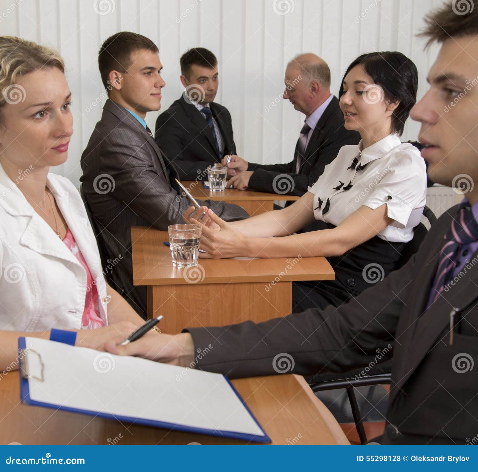 Job interview stock photo. Image of headhunter, adult - 55298128
