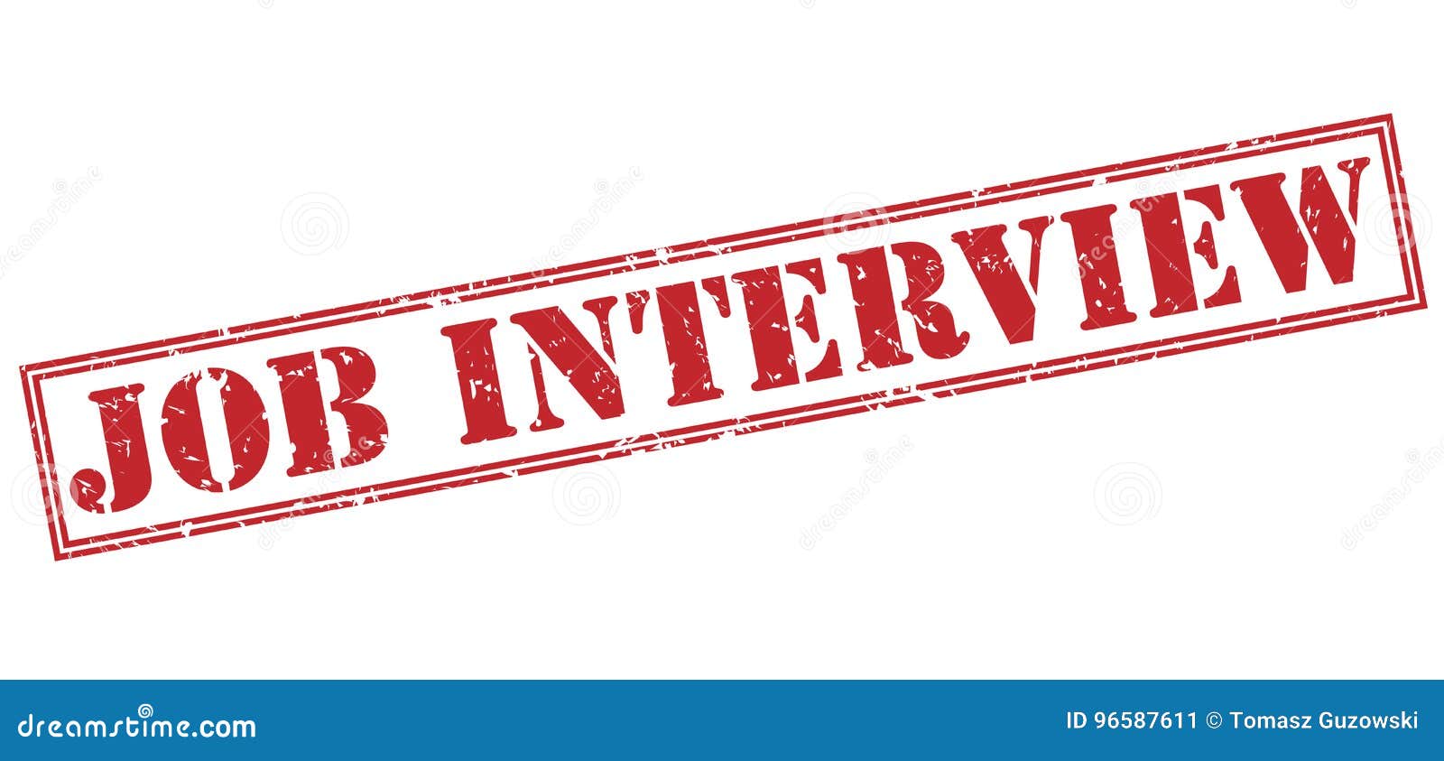 Job interview red stamp stock illustration. Illustration of stamp ...