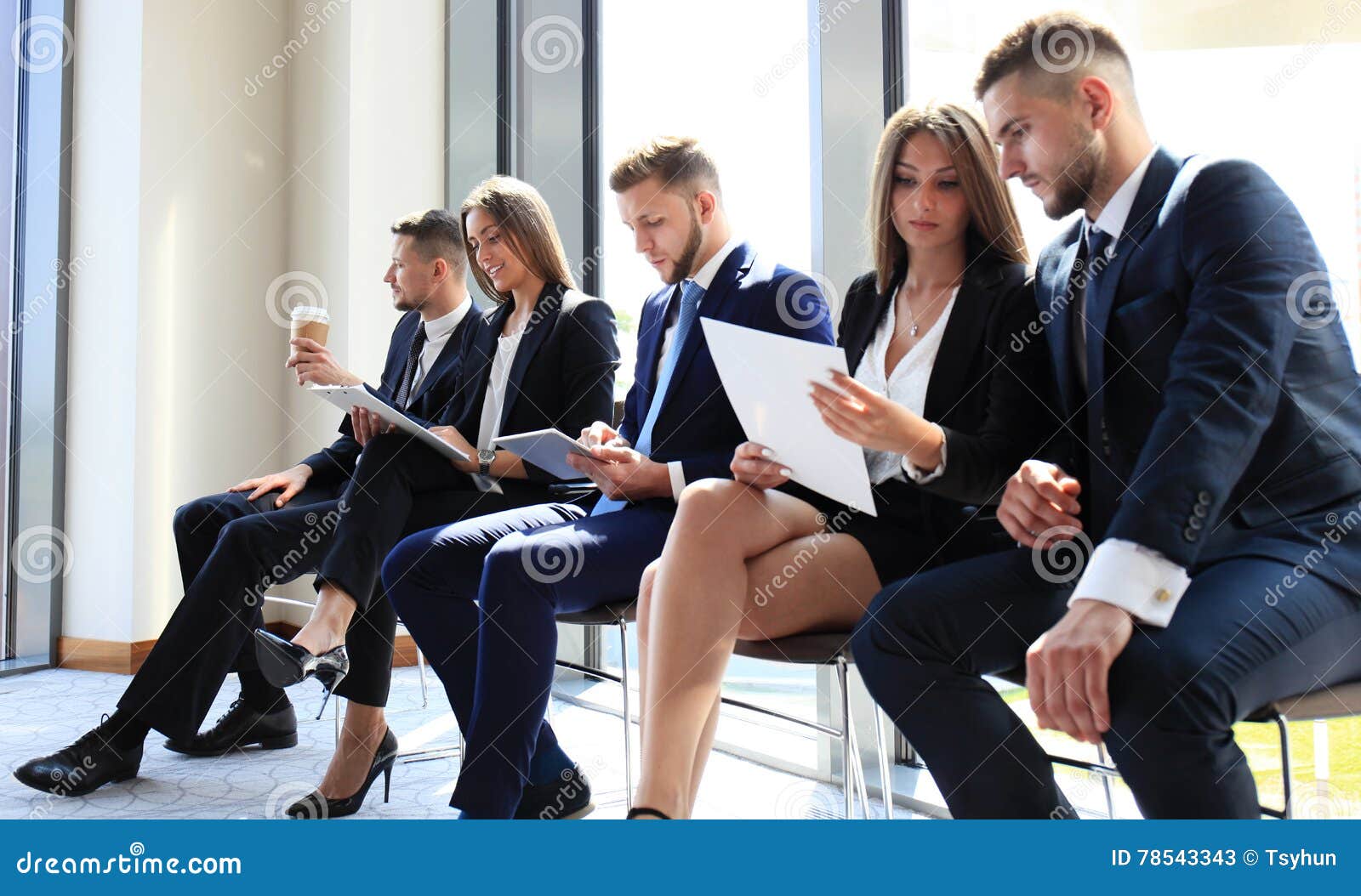 Job interview stock image. Image of stressful, employee - 78543343