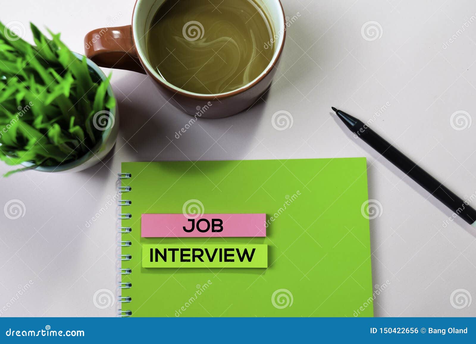 Job Interview Text on Sticky Notes with Office Desk Concept Stock Photo ... Job Interview Text on Sticky Notes with Office Desk Concept Stock Photo ...