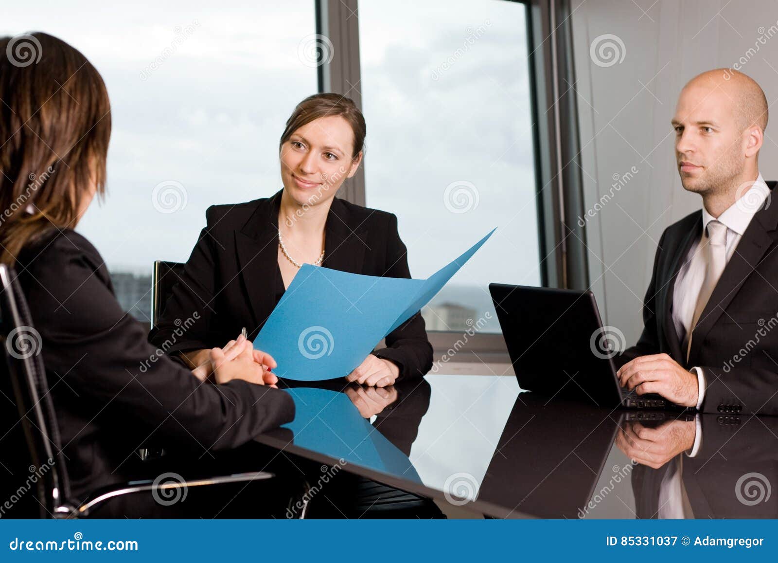 Job interview stock image. Image of manager, business - 85331037