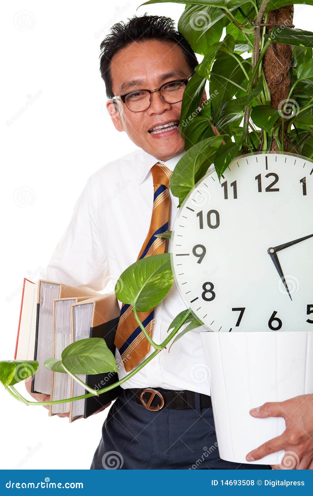 Job leave stock photo. Image of employee, staff, folder - 14693508