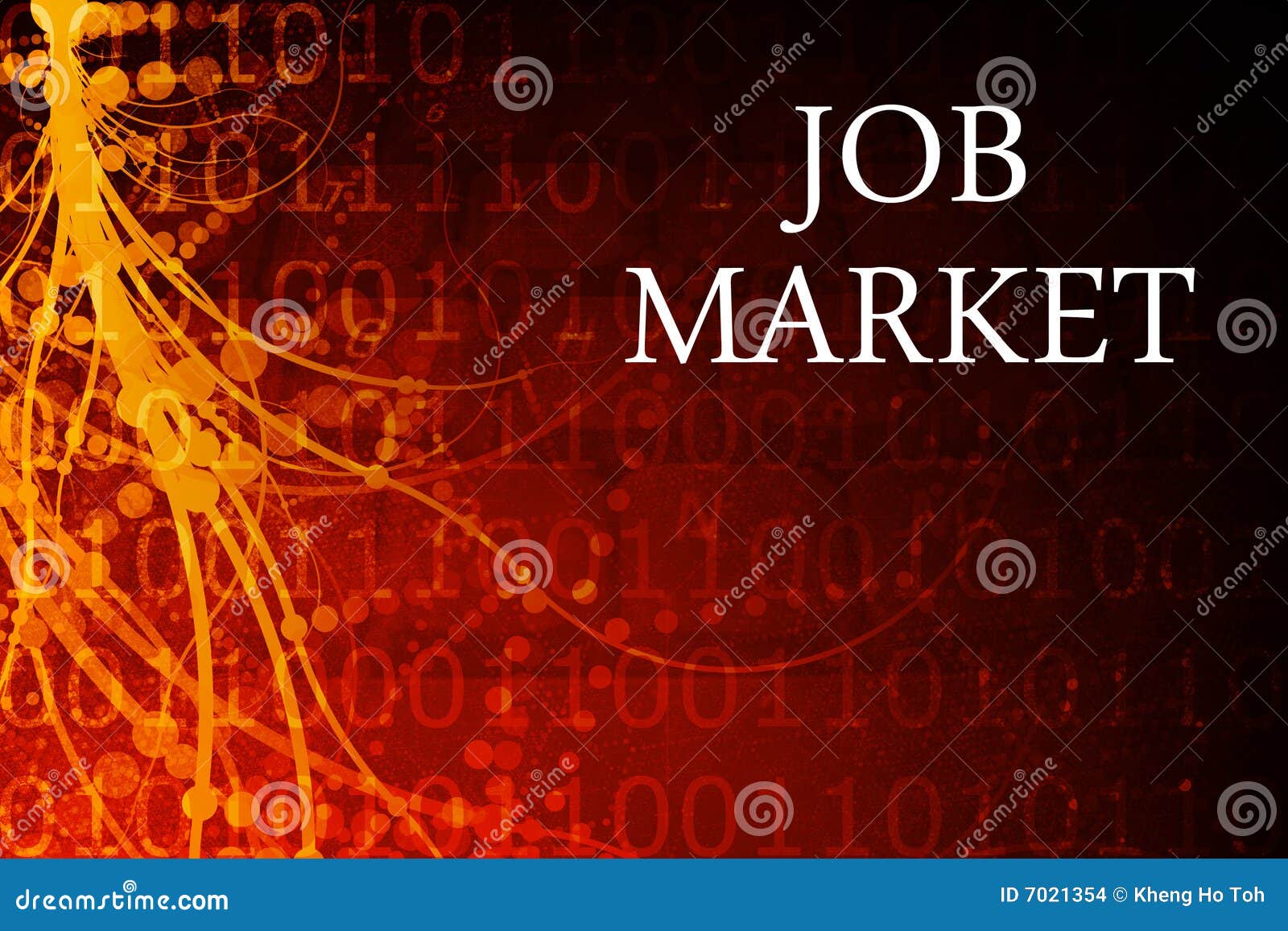 Job Market Abstract stock illustration. Illustration of looking - 7021354