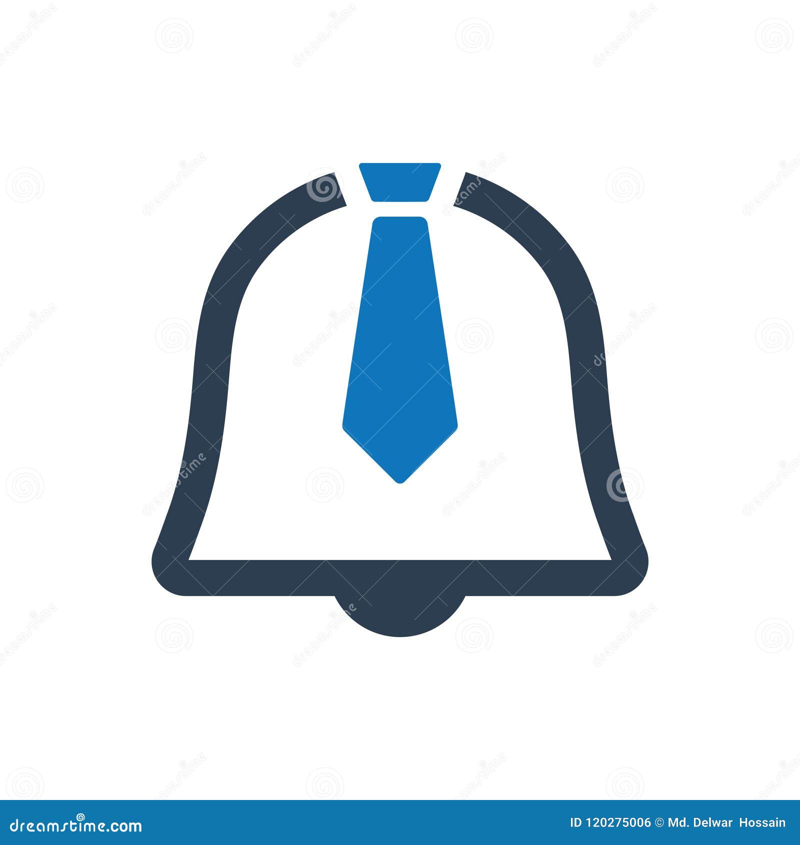 Job Notification Icon stock vector. Illustration of vector - 120275006