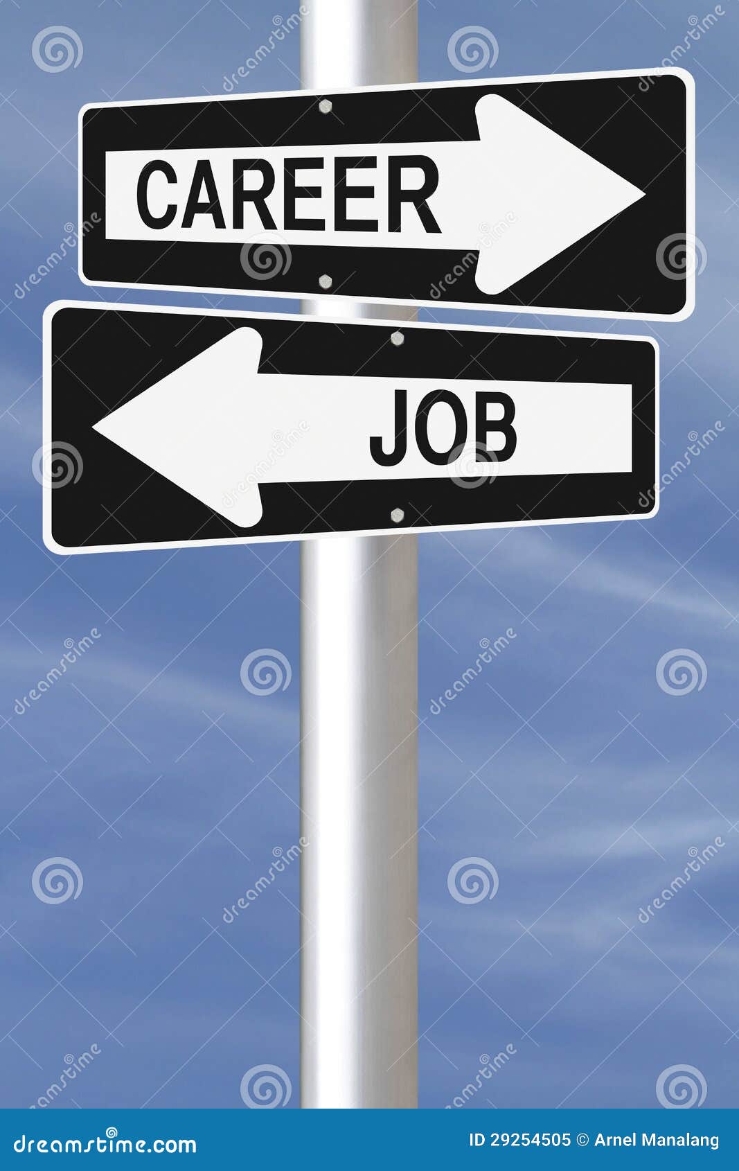 Job oder Karriere stockbild. Bild von beschäftigung, karriere - 29254505