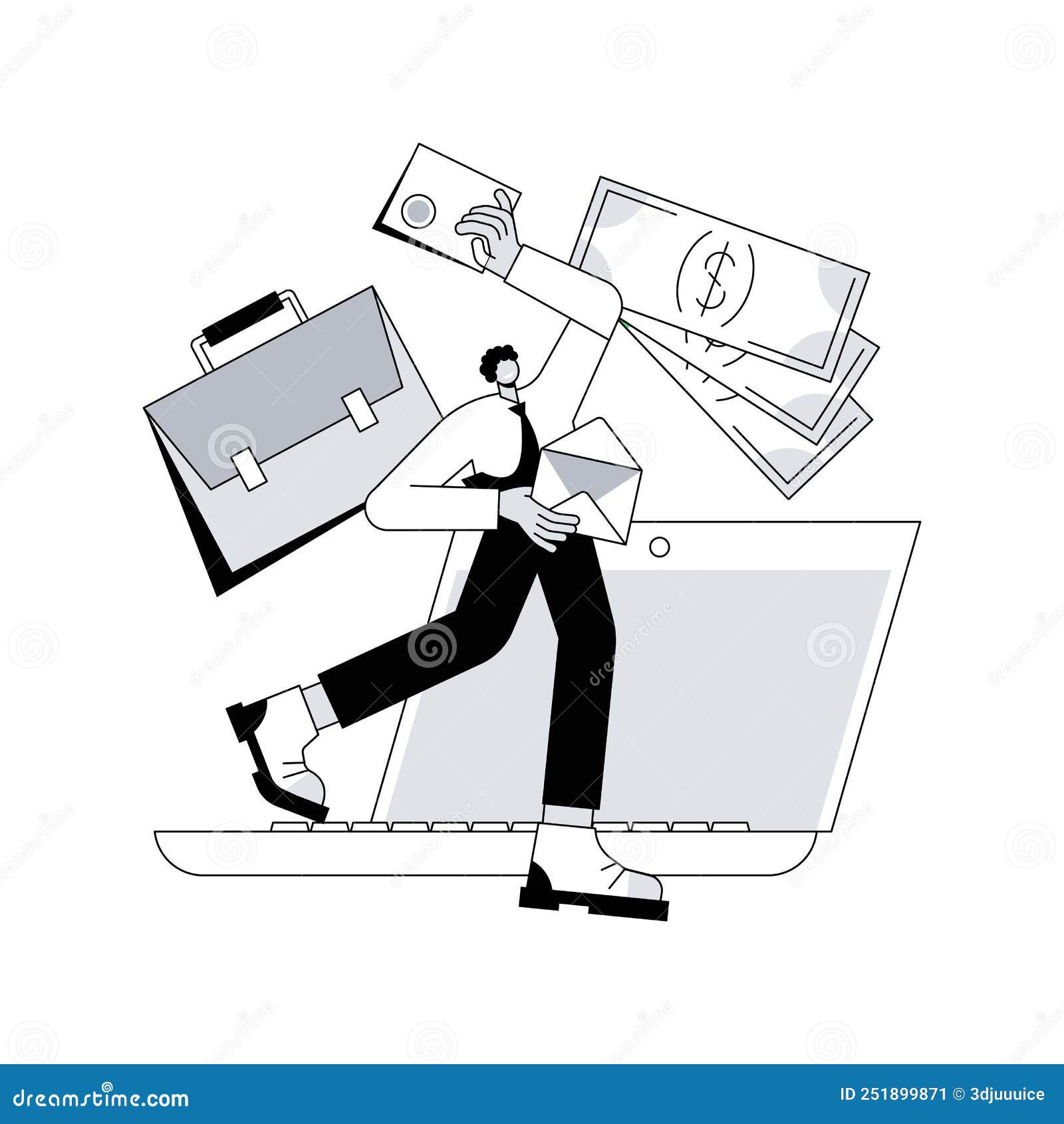 Job Offer Abstract Concept Vector Illustration. Stock Vector ...