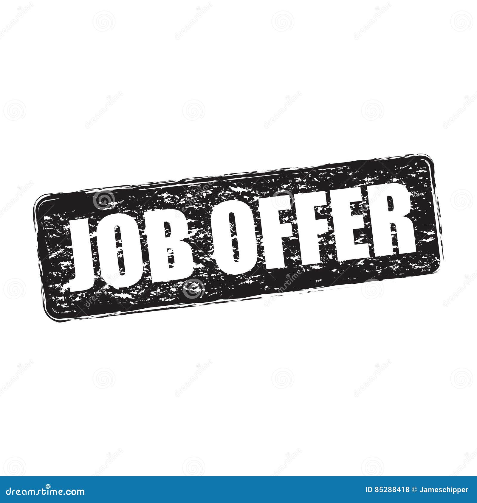 Job offer stamp stock vector. Illustration of looking - 85288418
