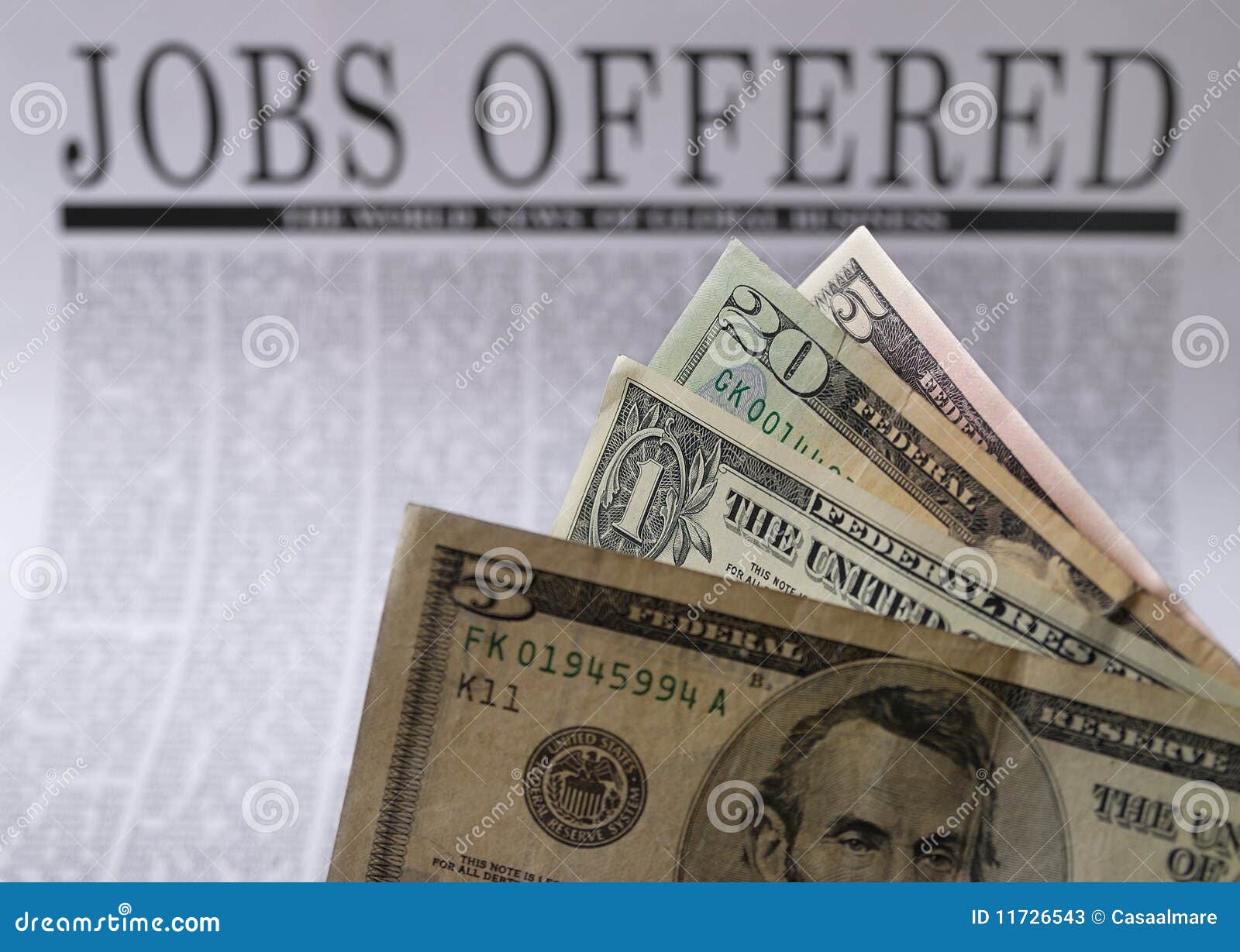 Job offers stock image. Image of seek, search, unemployment - 11726543