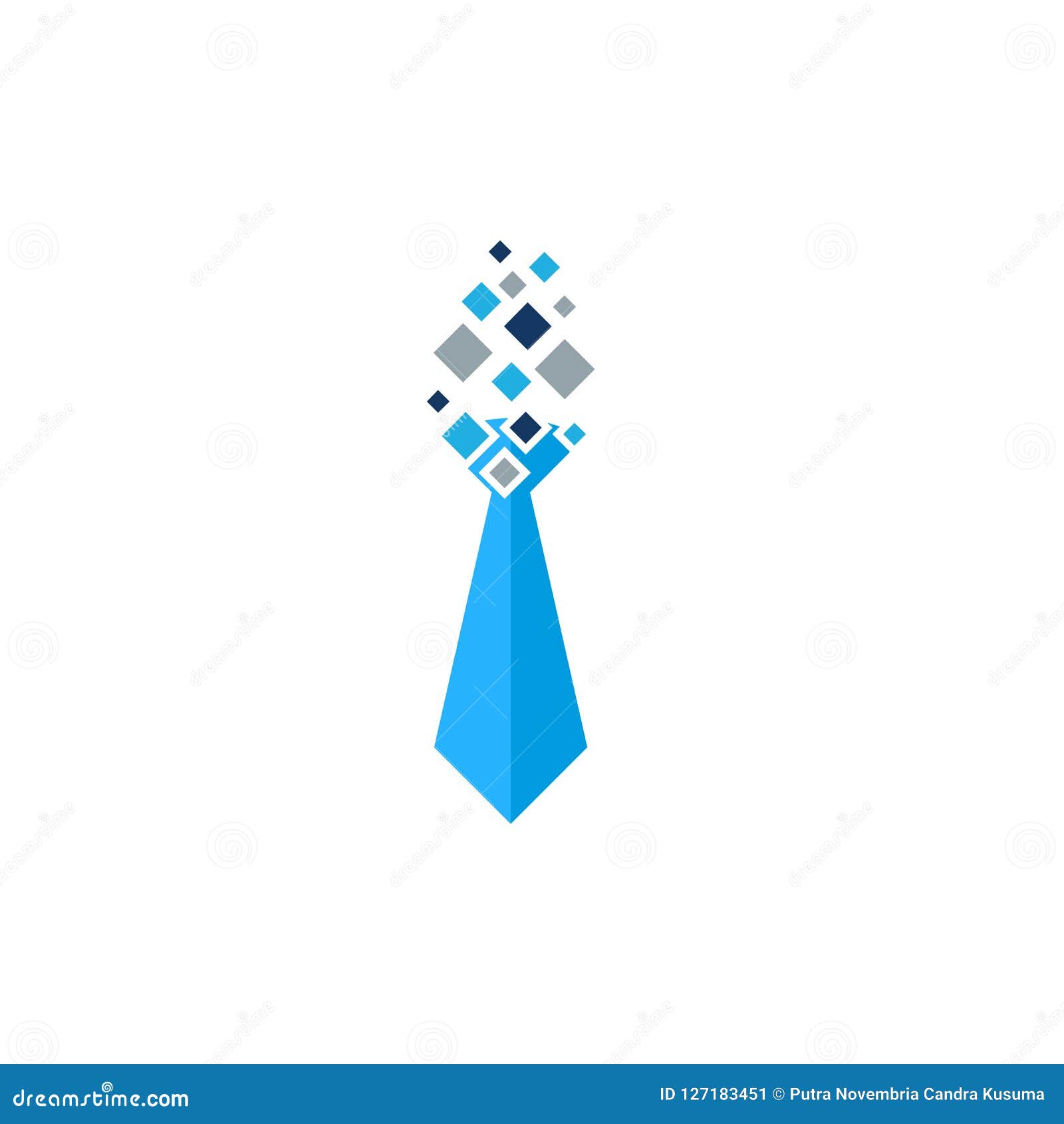 Job Pixel Logo Icon Design stock vector. Illustration of businessman ...