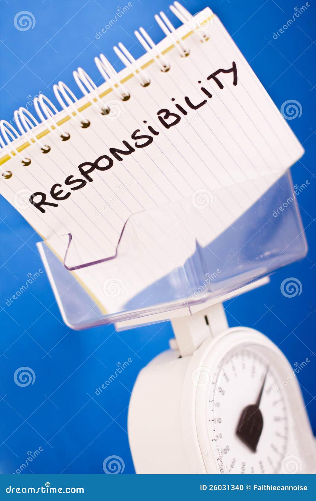 Job Responsibility, Balance Measuring Pros & Cons Stock Photo - Image ...