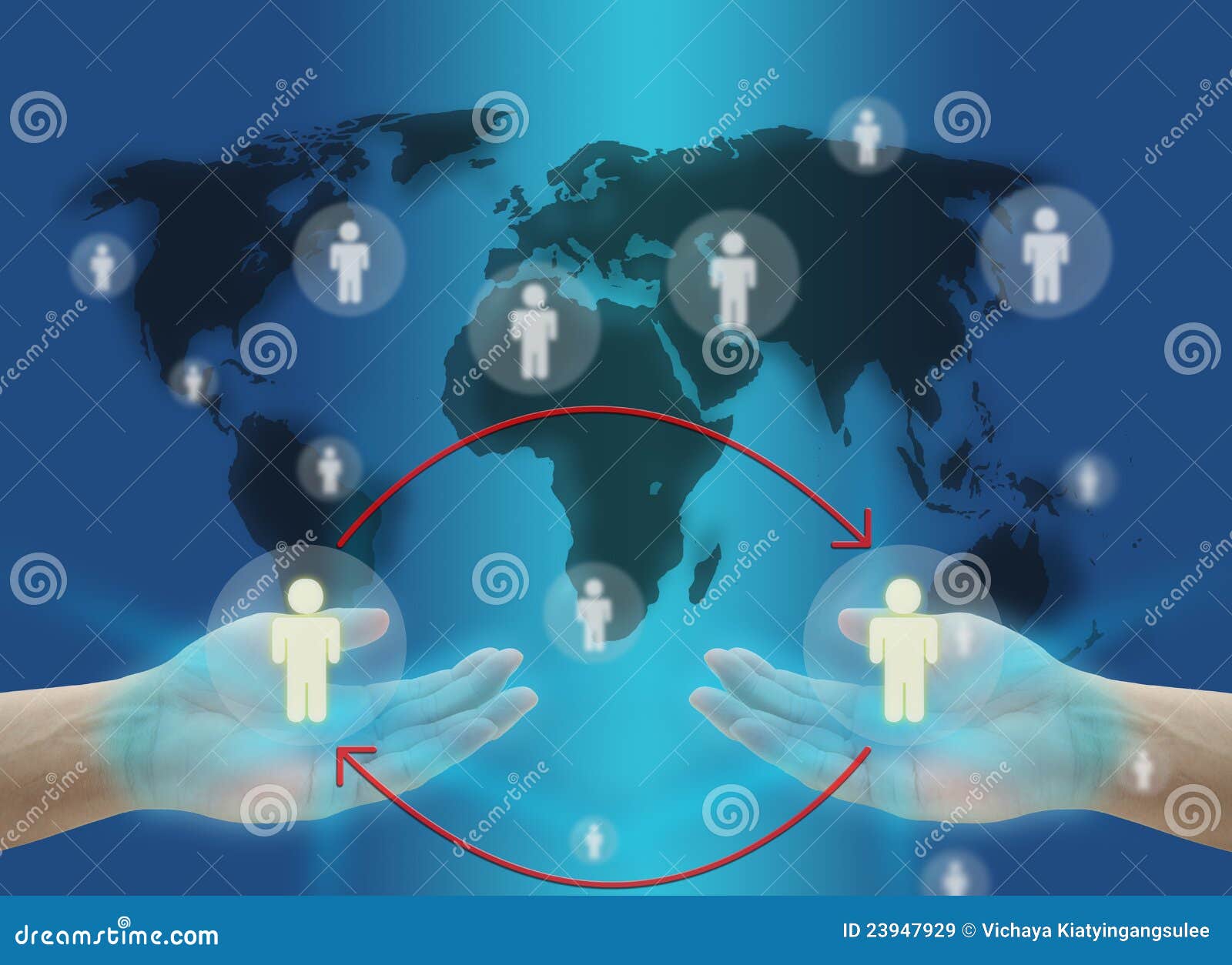 Job Rotation stock illustration. Illustration of globalization - 23947929