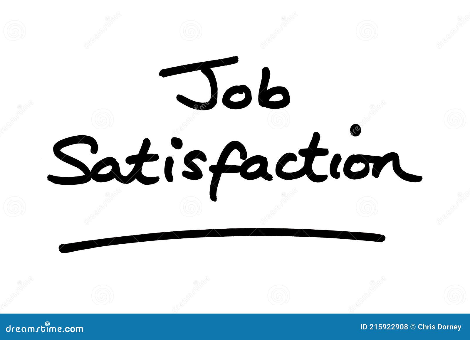 Job Satisfaction stock illustration. Illustration of bliss - 215922908