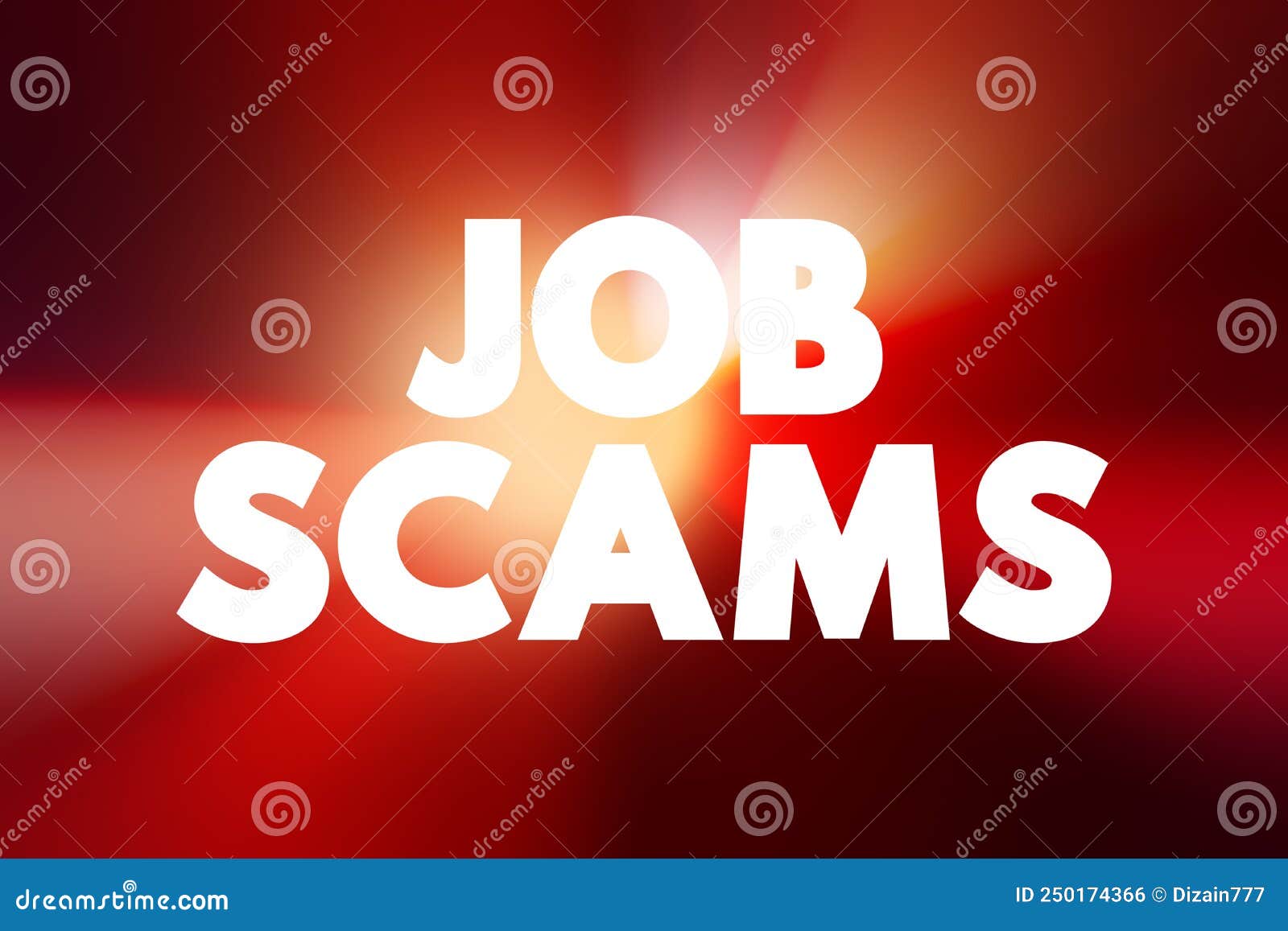 Job Scams Text Button On Keyboard, Concept Background Royalty-Free ...