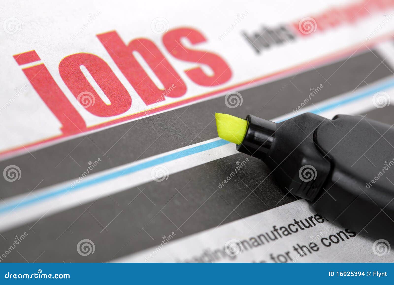 Job search stock photo. Image of copy, human, paper, recession - 16925394