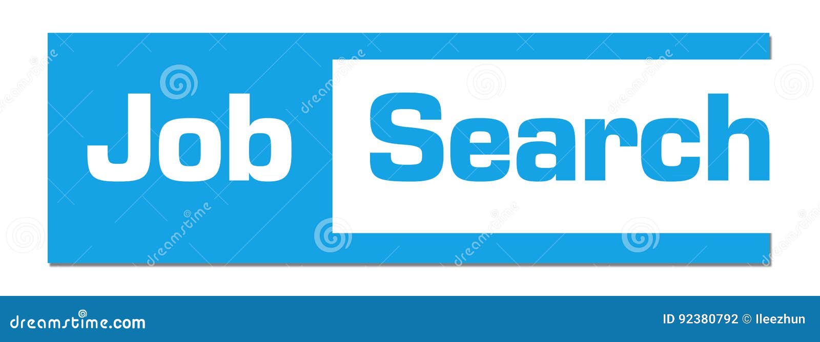 Job Search Blue Abstract Bar Stock Illustration - Illustration of ...