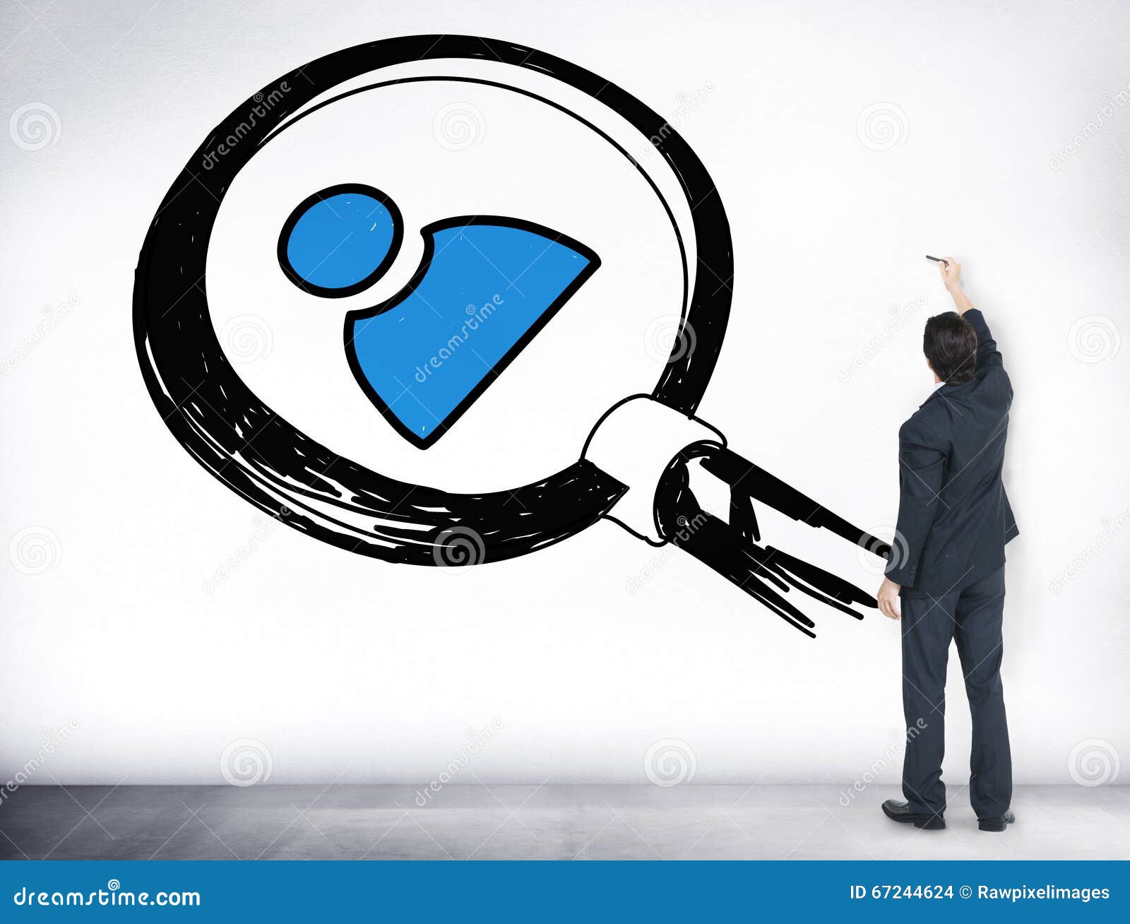 Job Search Human Resources Employees Searching Concept Stock Photo ...