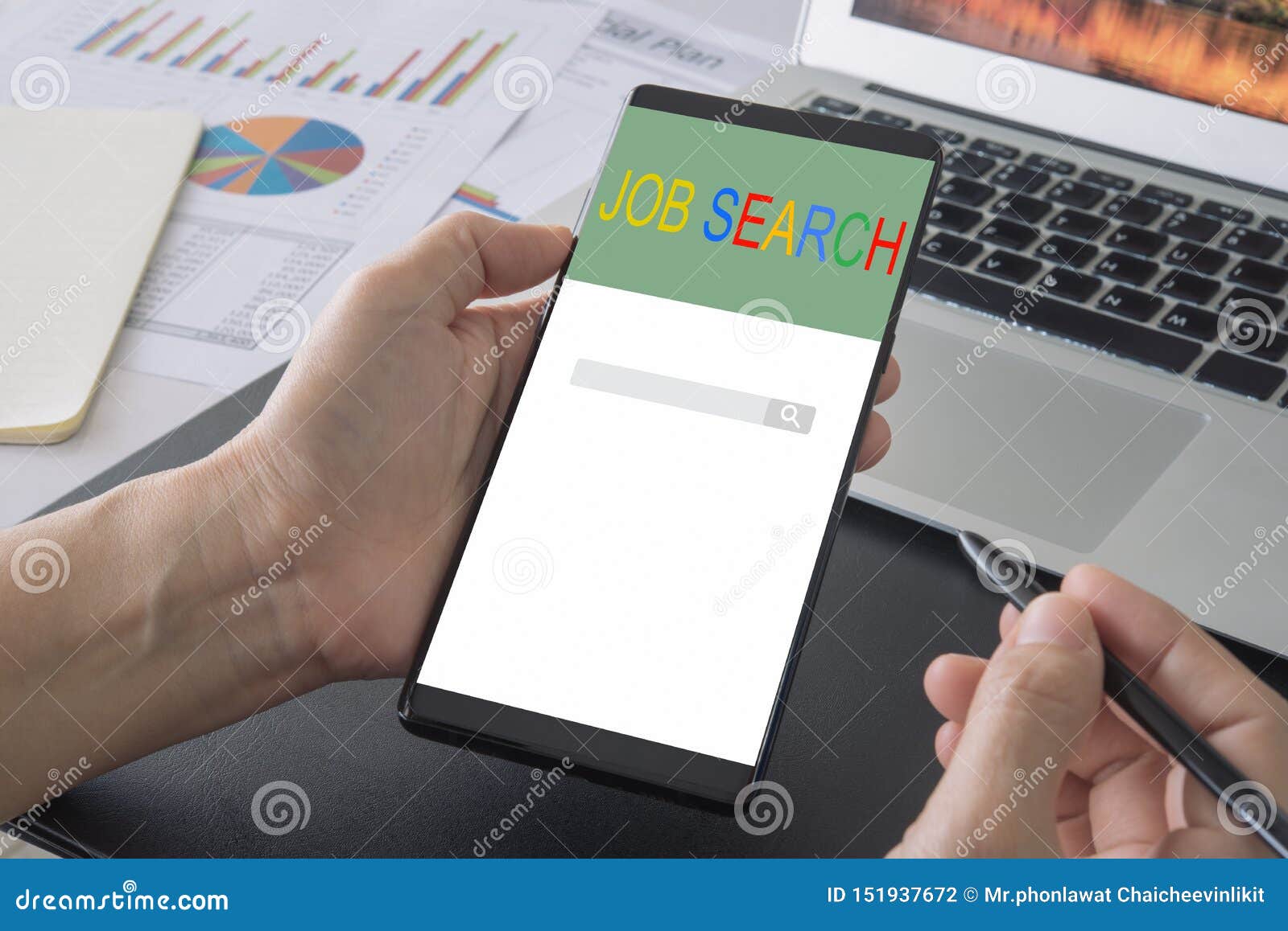 Job search stock photo. Image of network, monitor, internet - 151937672