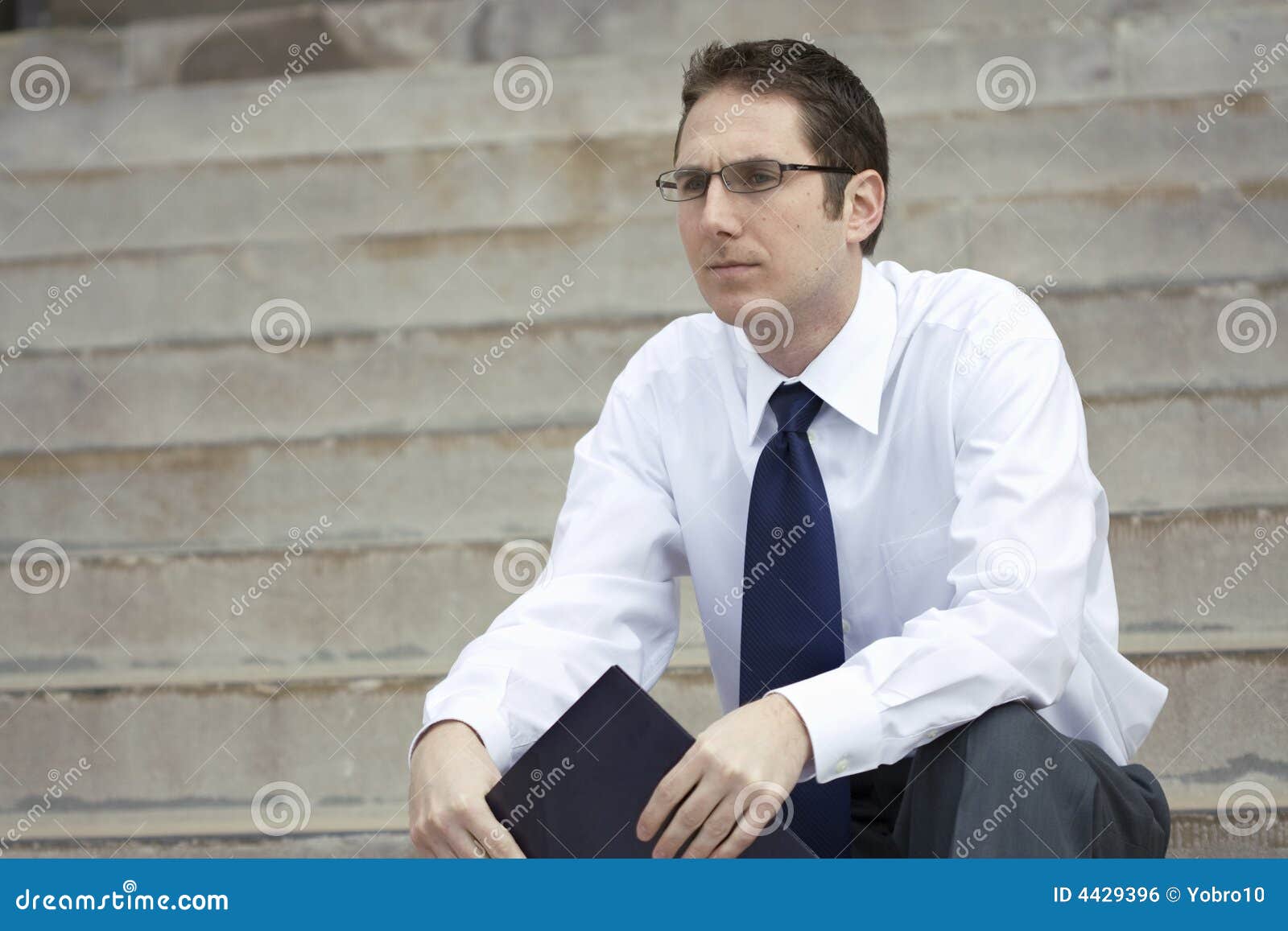 Job Searching Businessman stock photo. Image of thoughtful - 4429396