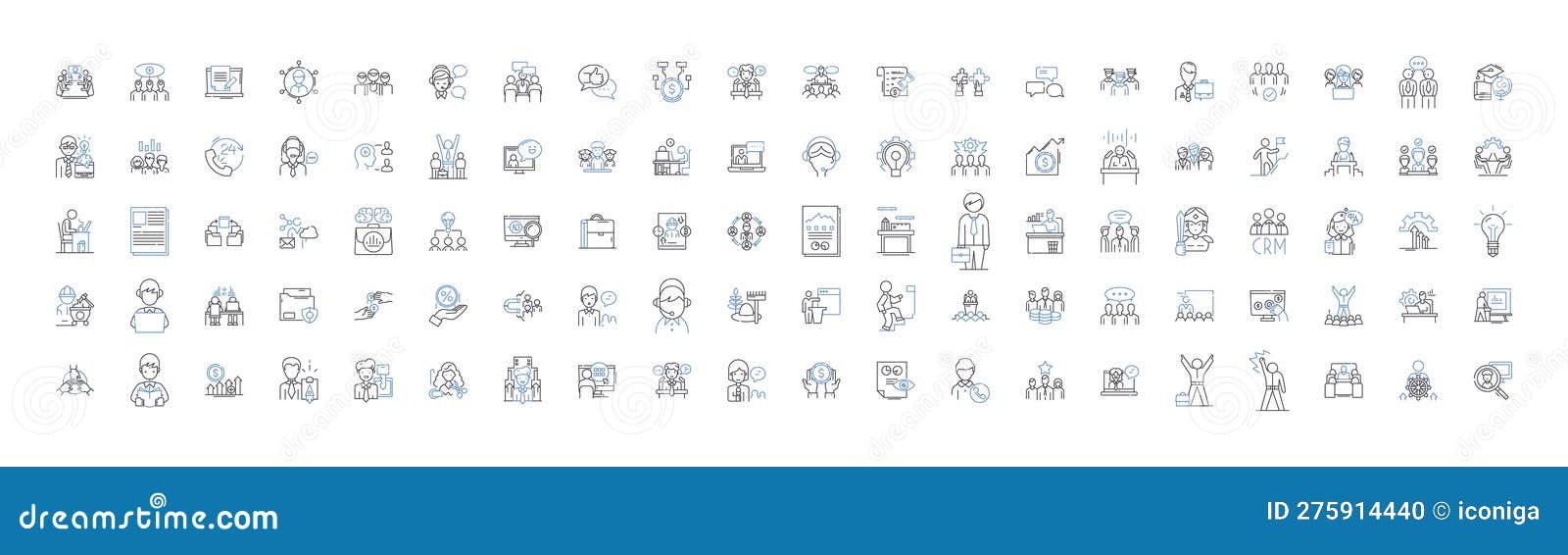 Job Security Line Icons Collection. Stability, Reliability, Assurance ... Job Security Line Icons Collection. Stability, Reliability, Assurance ...
