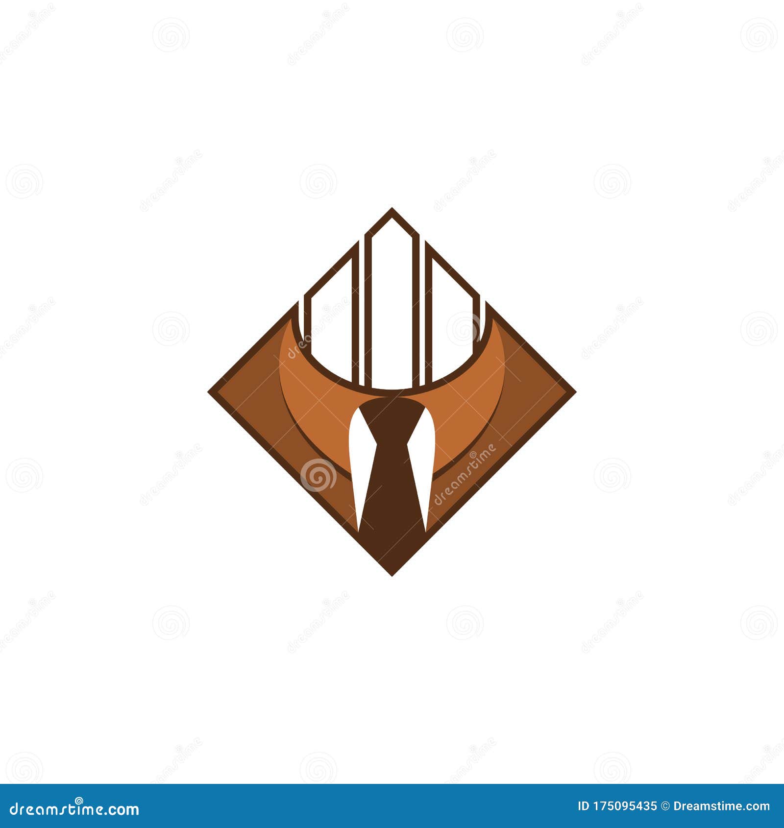 Iconic Job Seeker Icon and Logo Design Stock Illustration ...