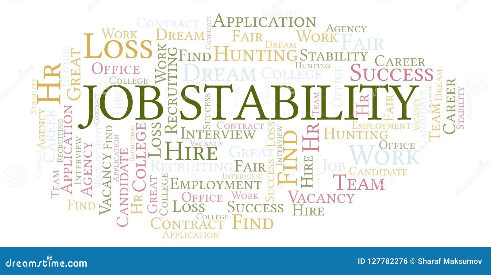 Stability Word Columns Strong Support Royalty-Free Stock Photography ...